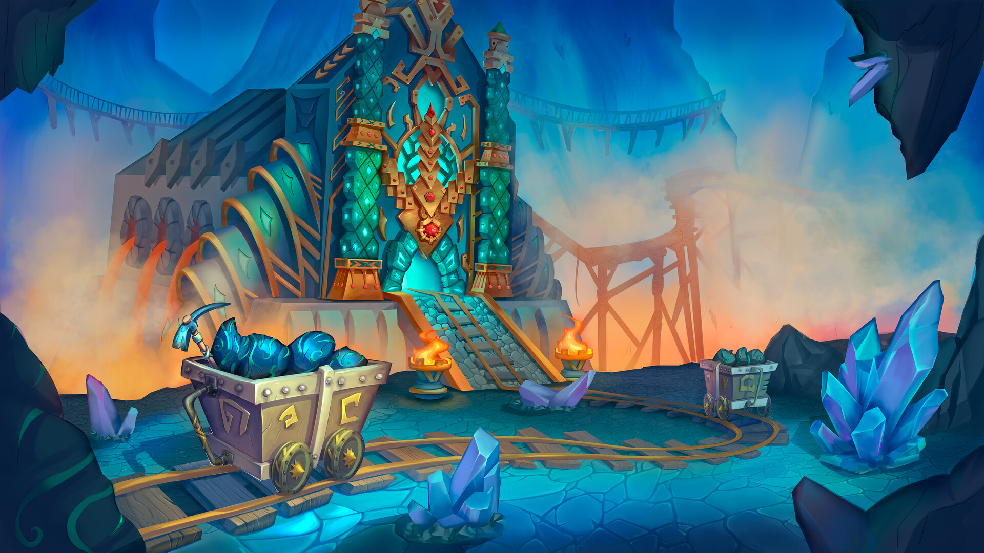 ArtStation - Magic mine