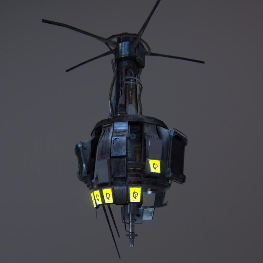 ArtStation - Dark Interval - Consulcast device
