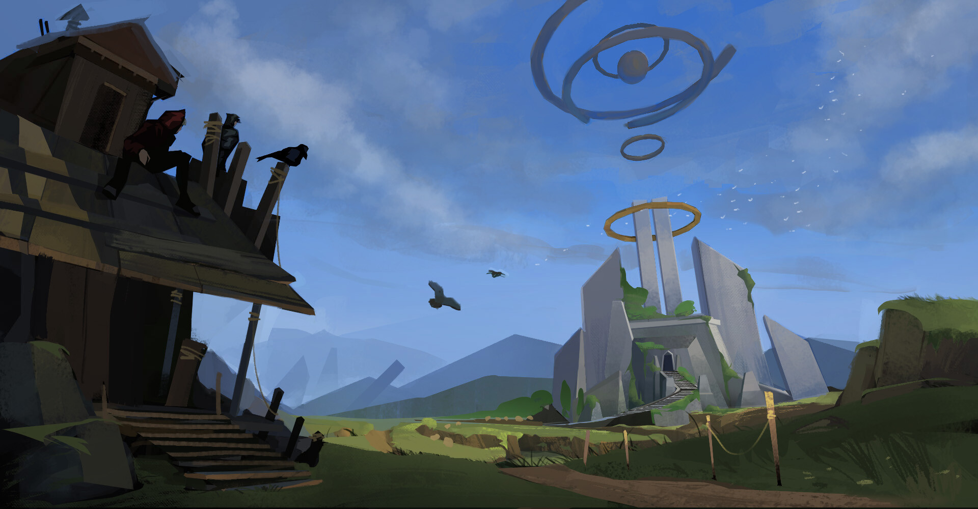 ArtStation - Pilgrim's Temple