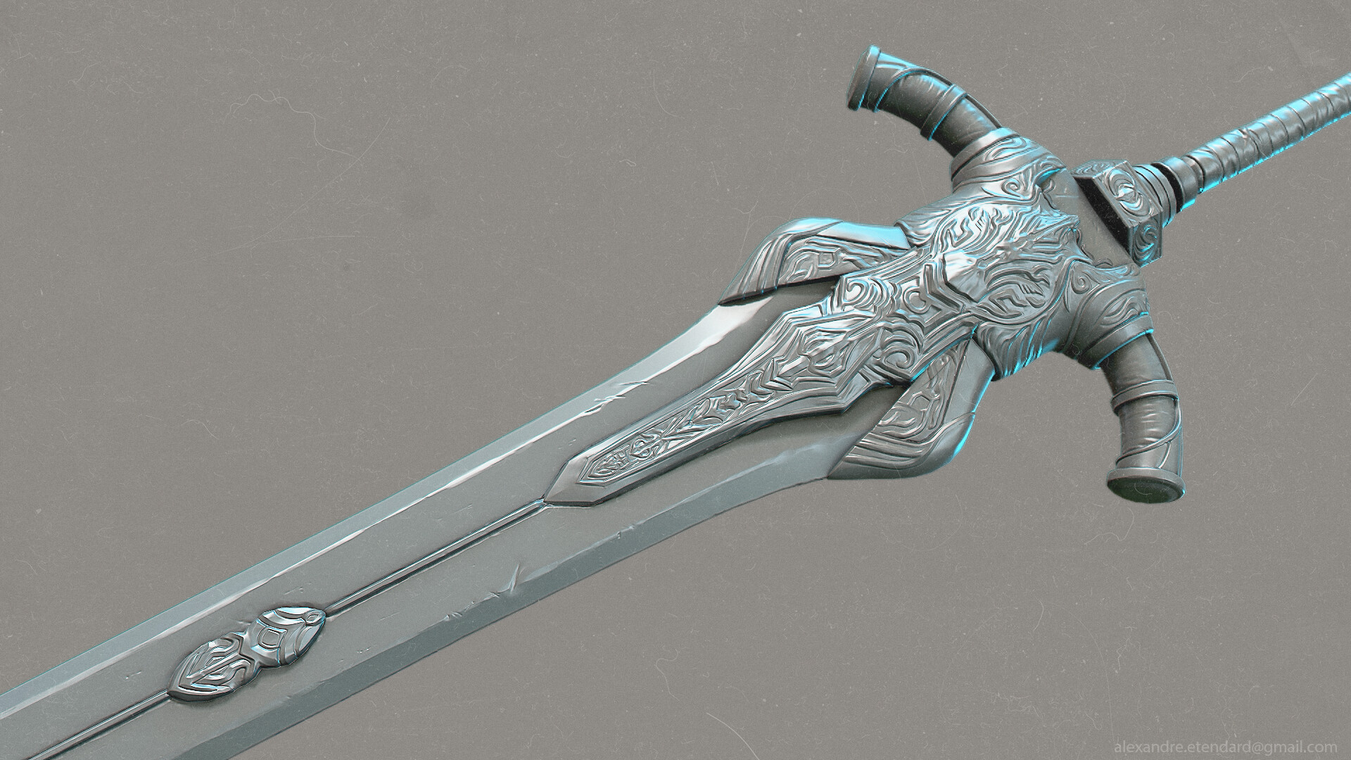 ArtStation - WIP - Great Sword of Artorias