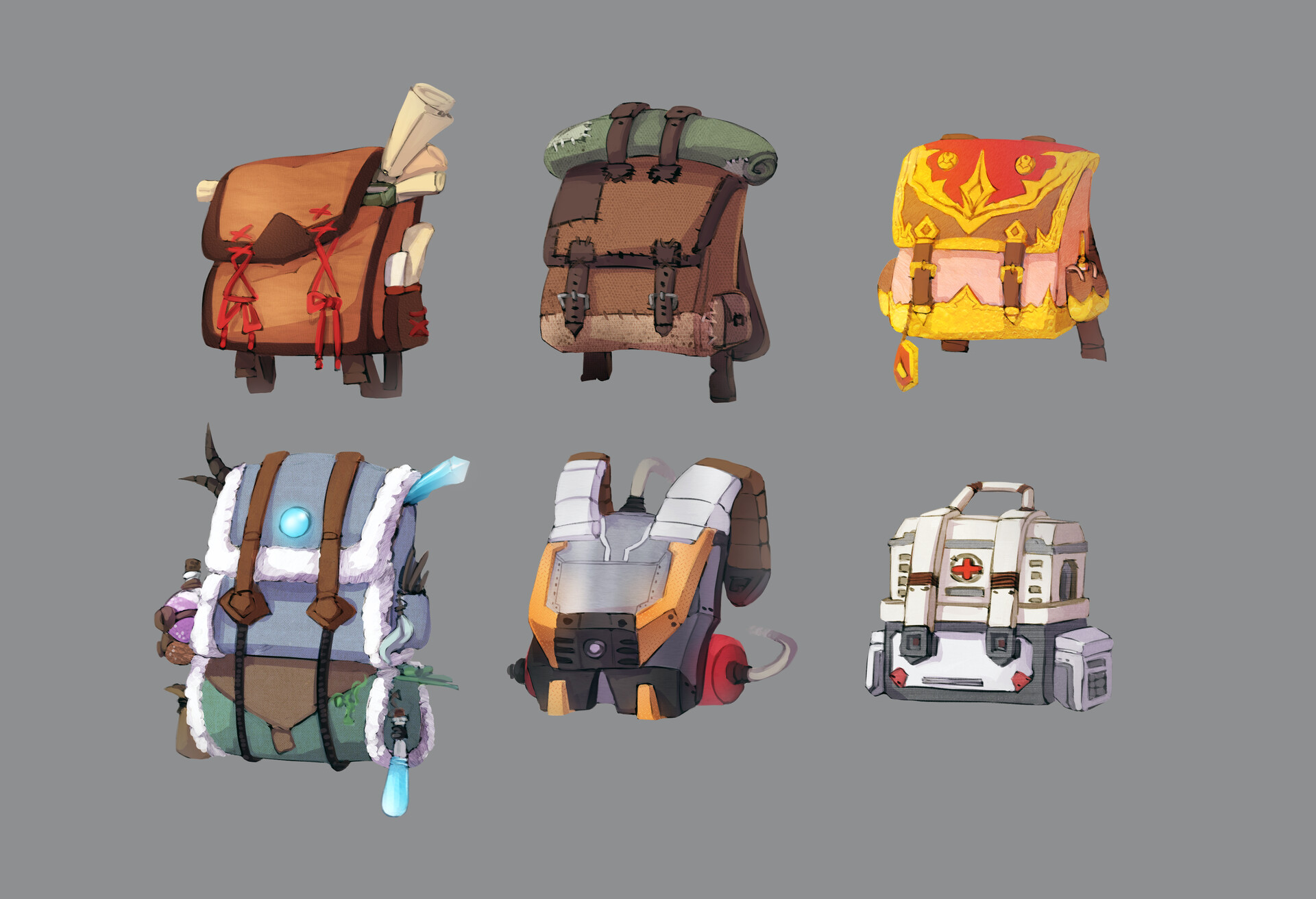 ArtStation - Backpack practice