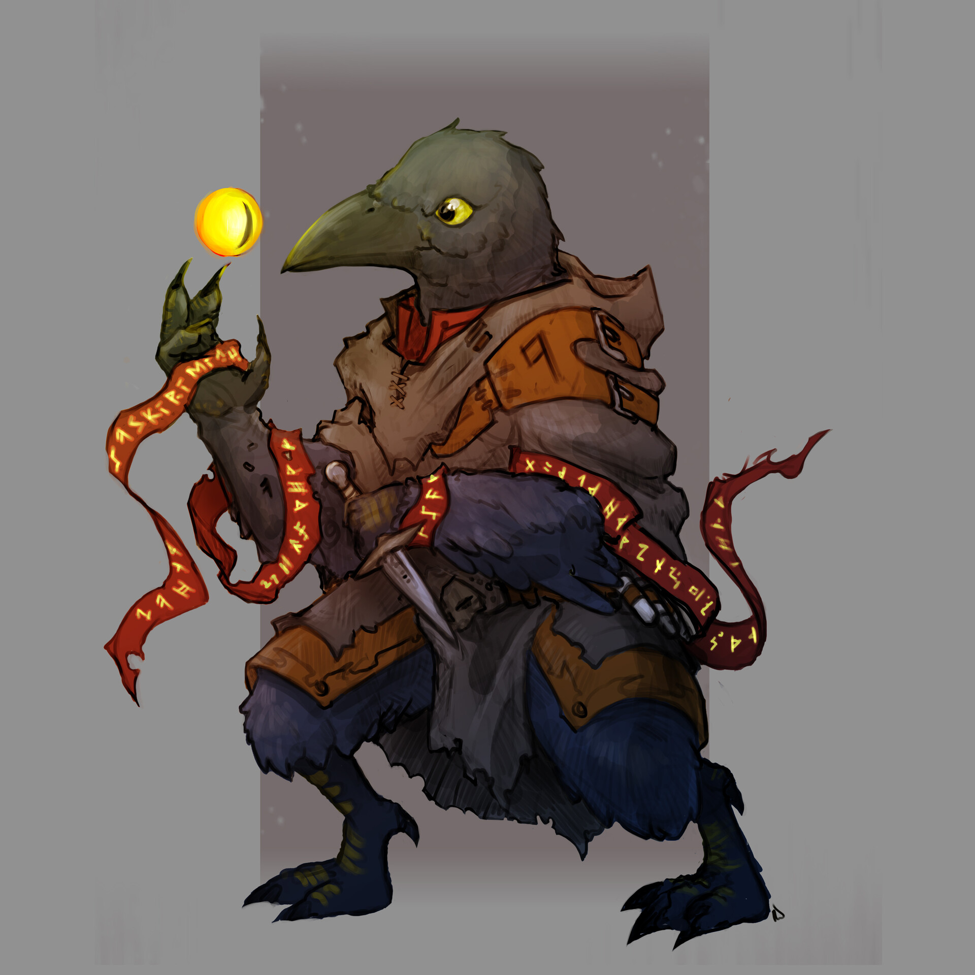 ArtStation - Kenku Warlock