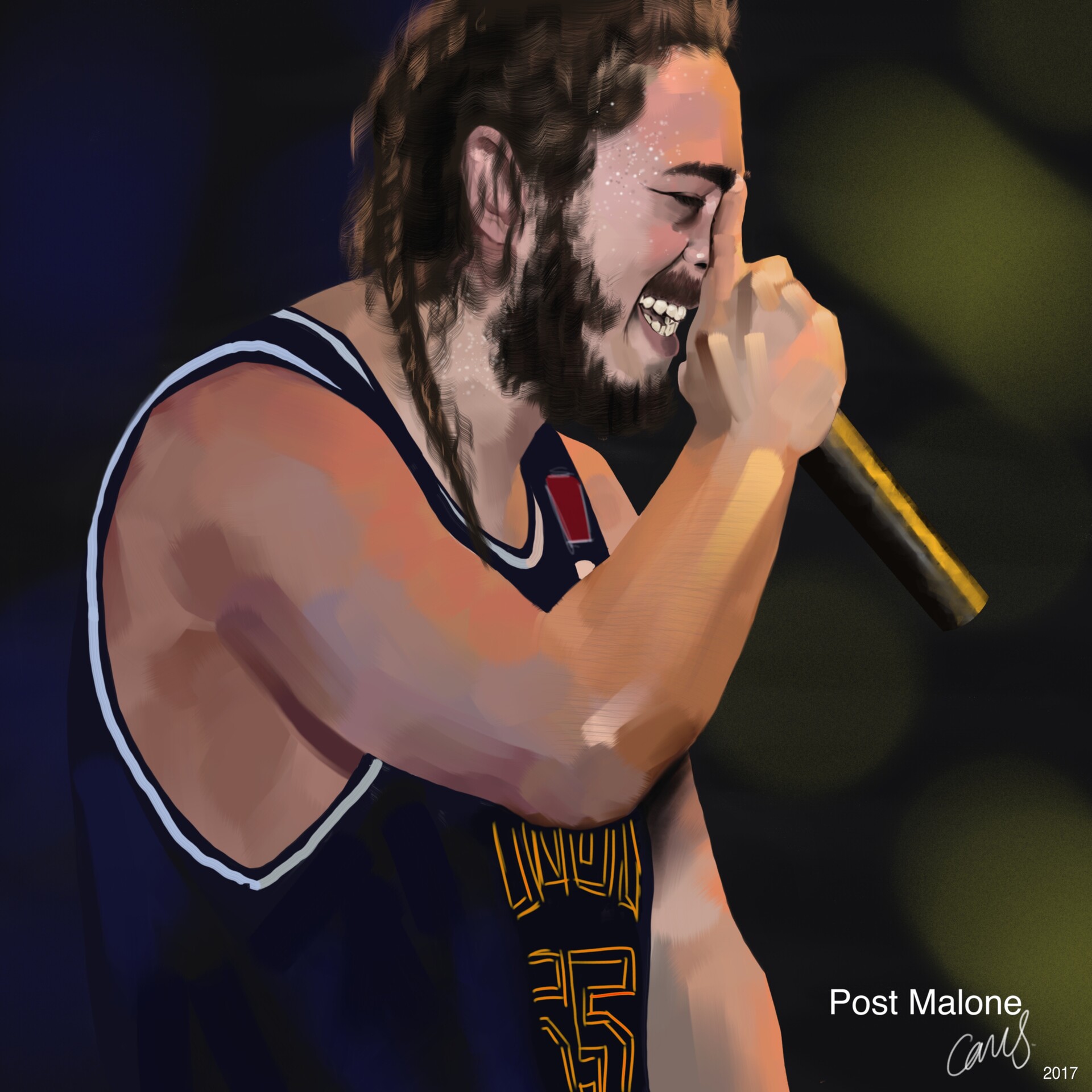 ArtStation - Post Malone