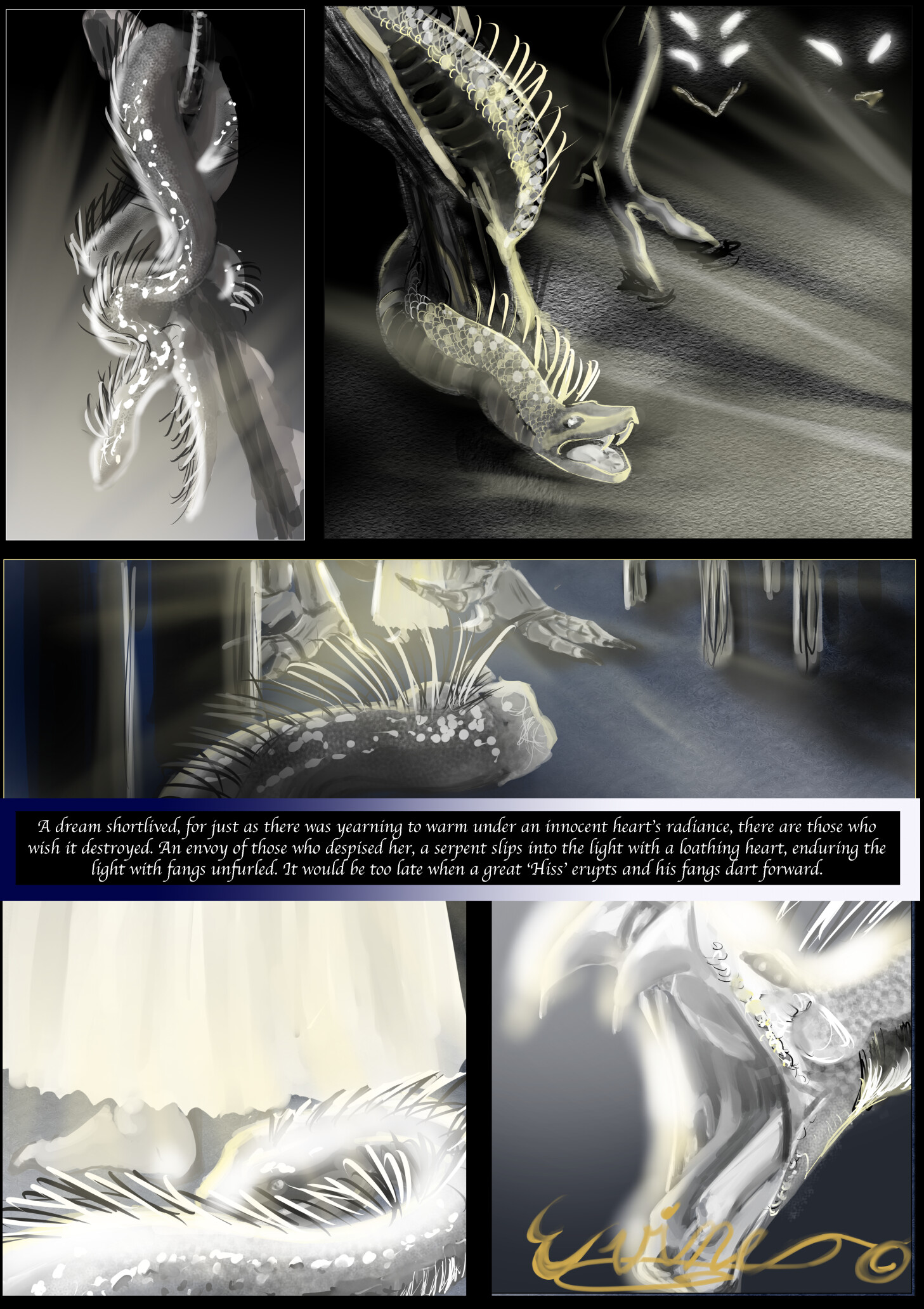 ArtStation - Stardust Lamentations Prologue: The Girl Who Ran to the Dark Side of the Moon, page 5
