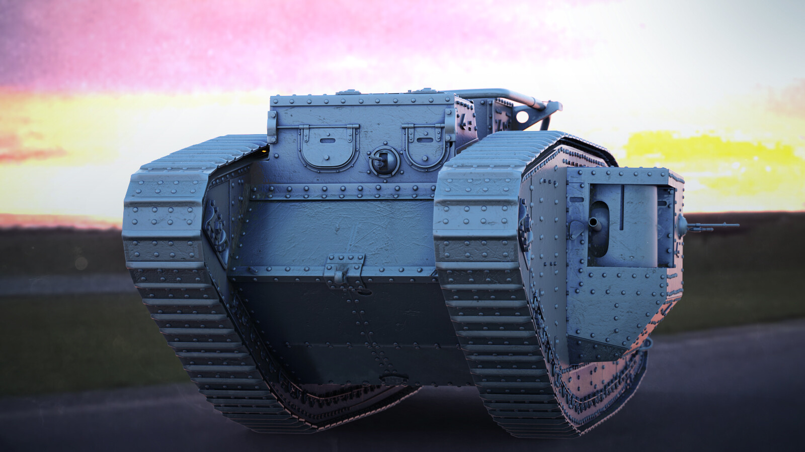 ArtStation - Mark-V TANK (v01)
