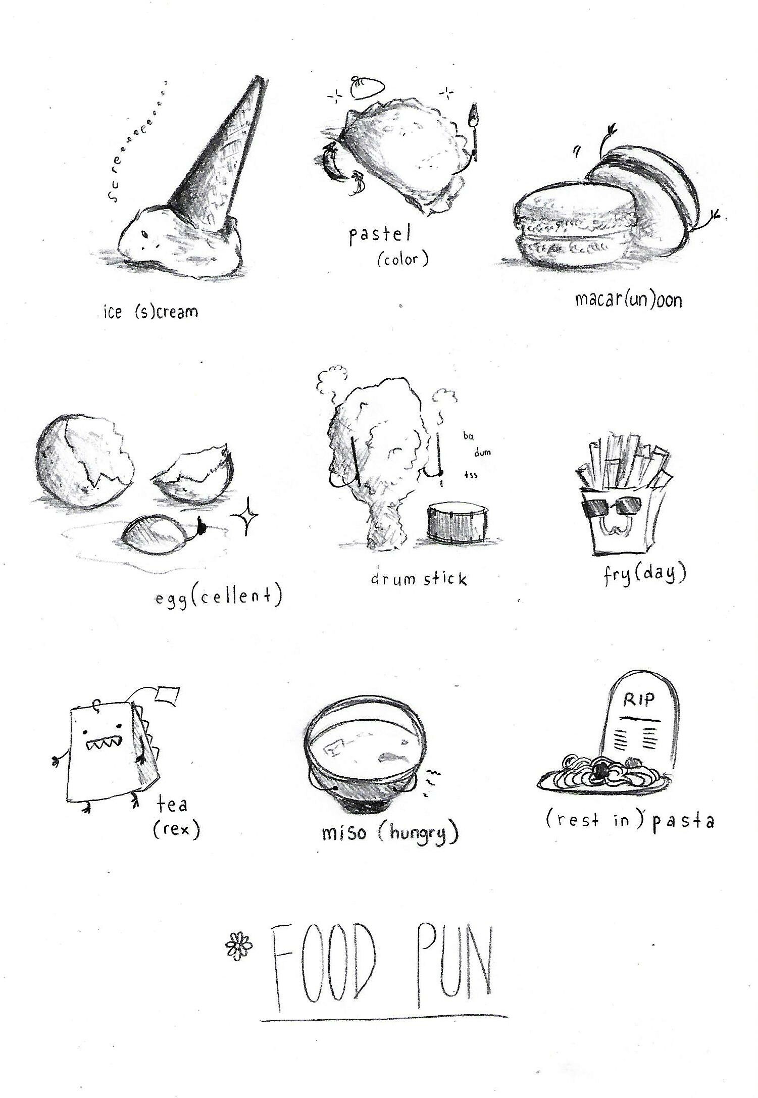 ArtStation - Food Pun.