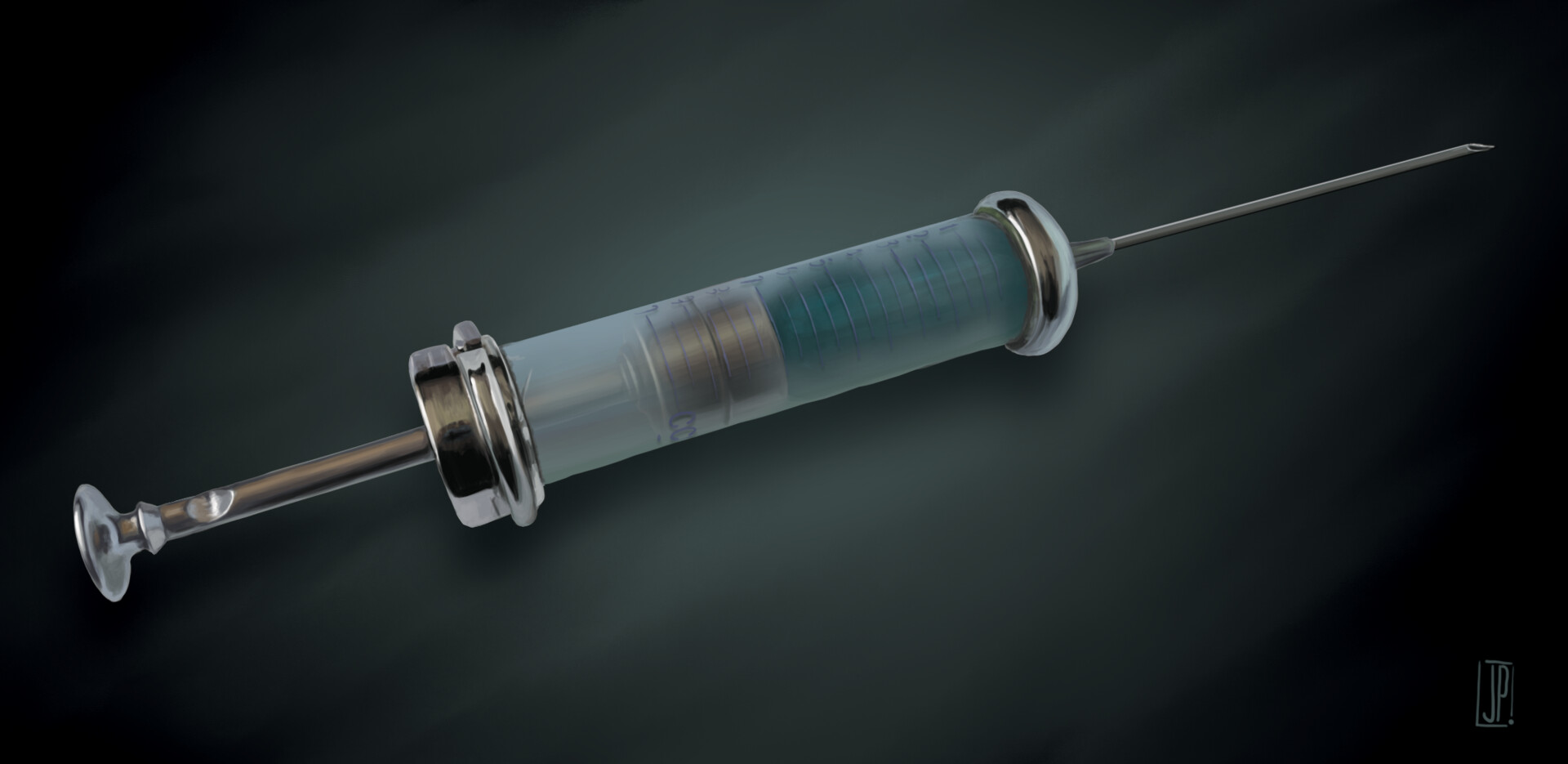 ArtStation - Syringe - Paint Practice