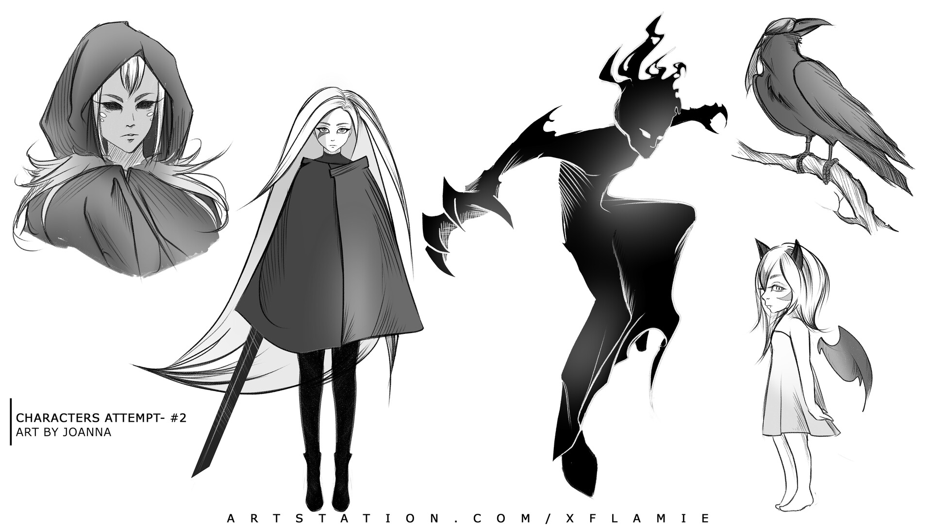 ArtStation - CHARACTERS - Class Project 2