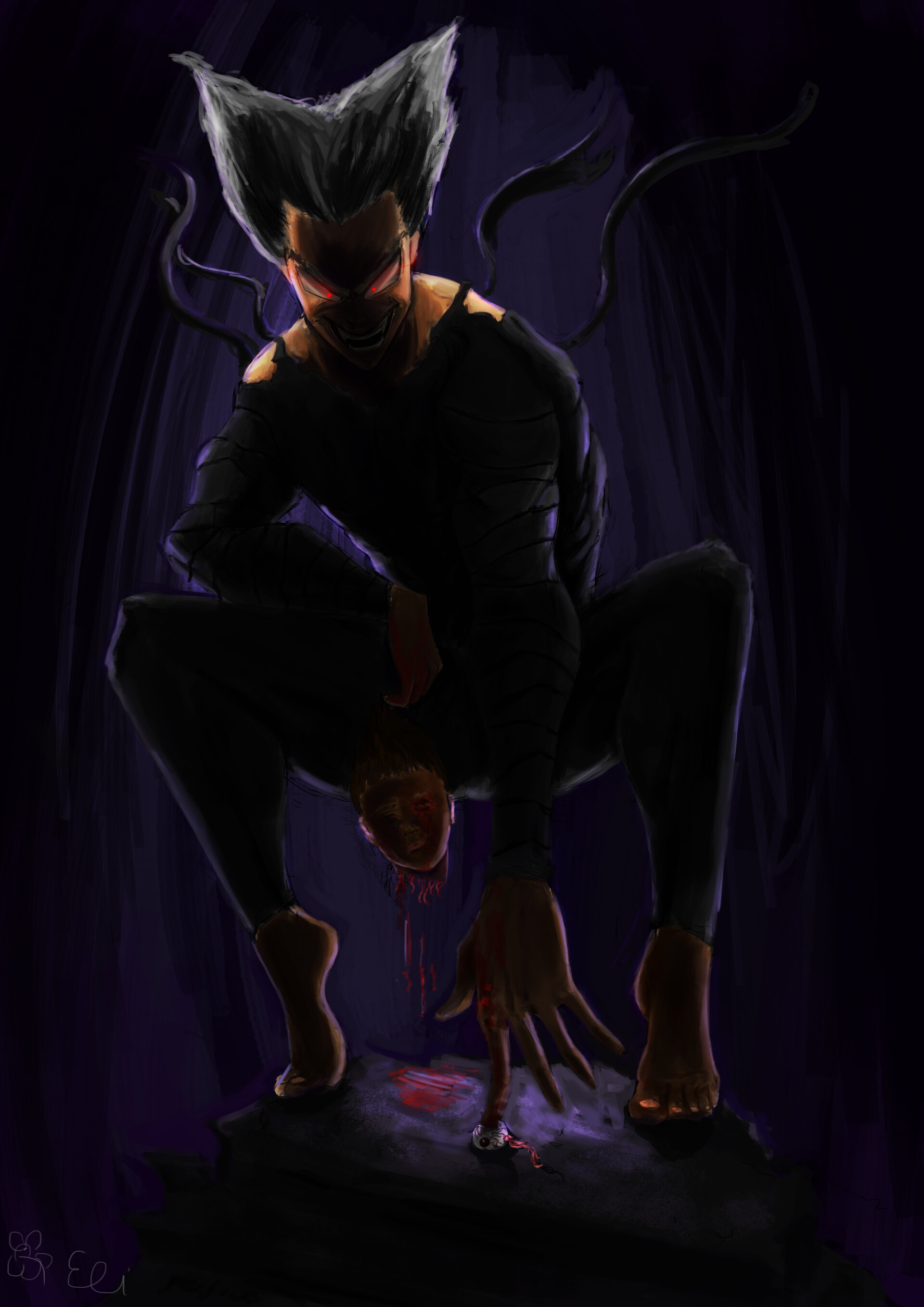 ArtStation - Fan art Garou