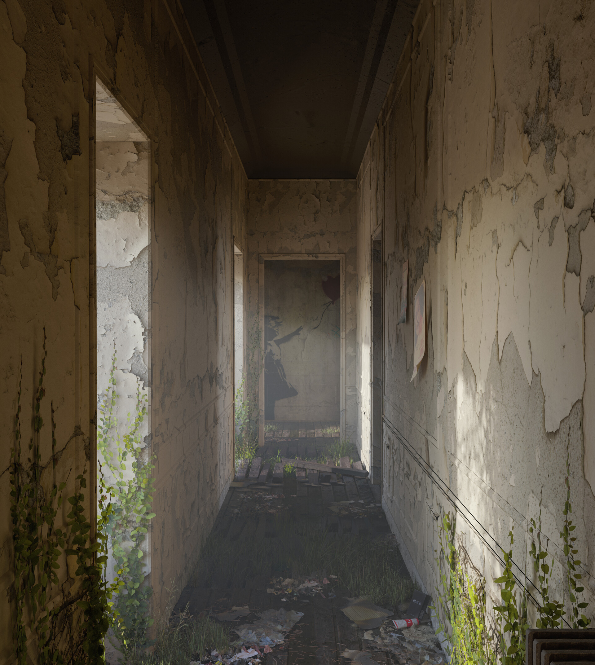 ArtStation - The last corridor