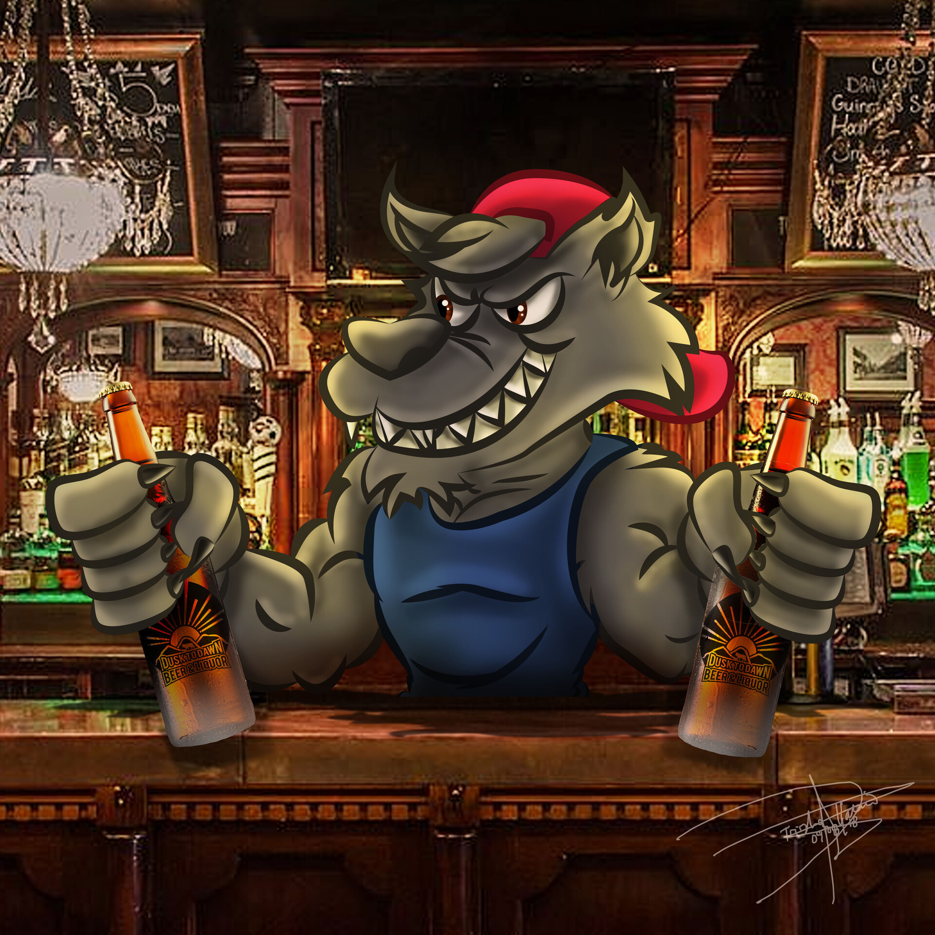 ArtStation - Wolf Beer