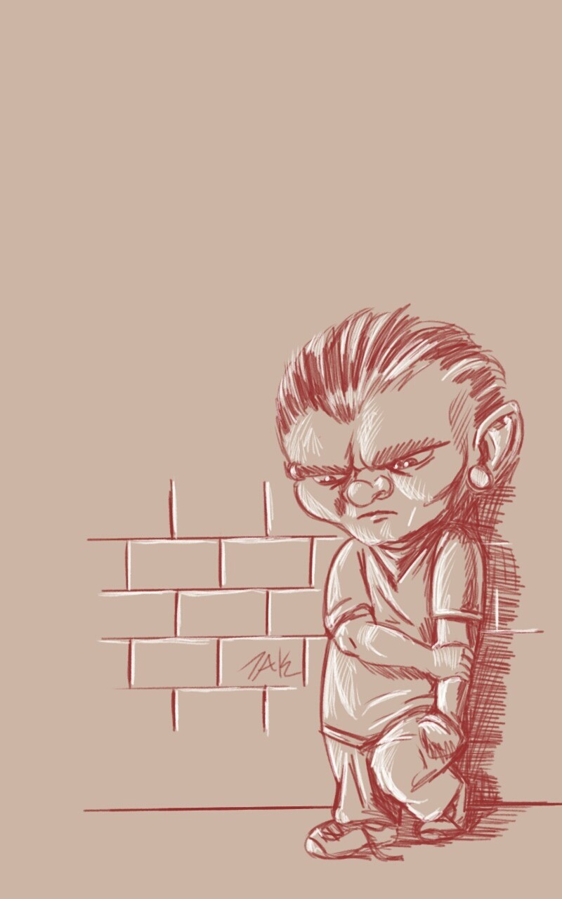 ArtStation - Daily Sketch: Brooding