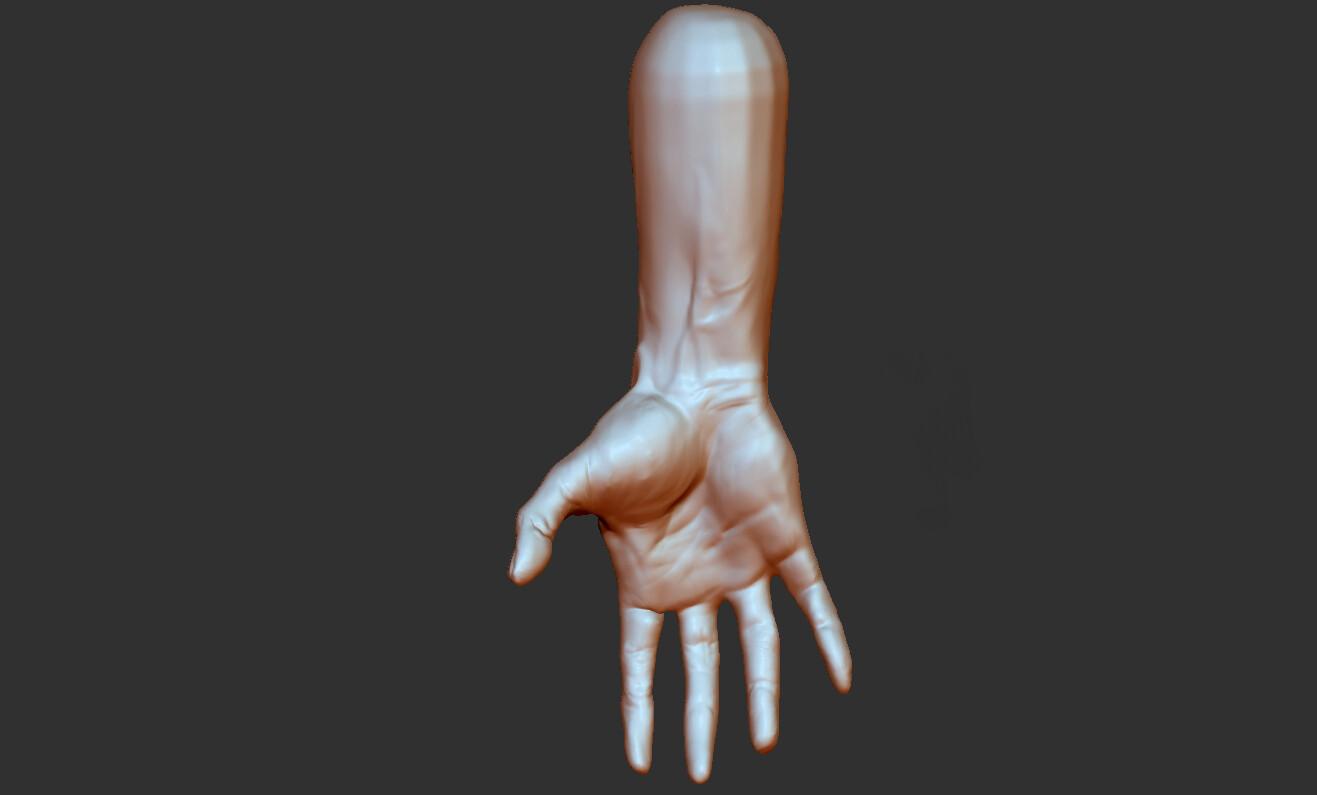 ArtStation - 2nd ZBrush Sculpt: Arm