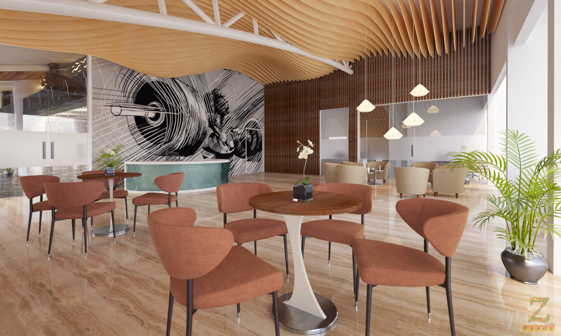 ArtStation - Reception Area