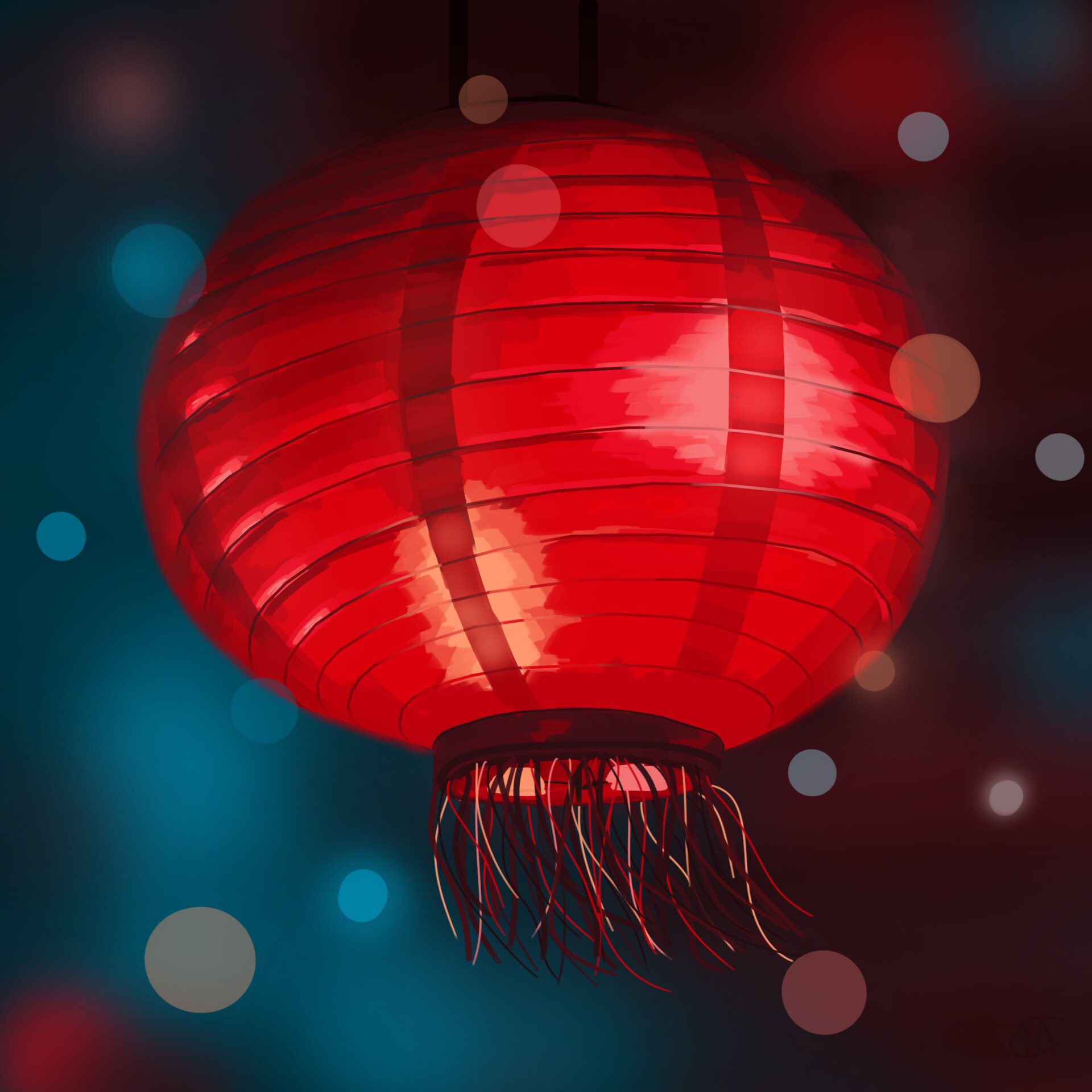 ArtStation - Red Lampion