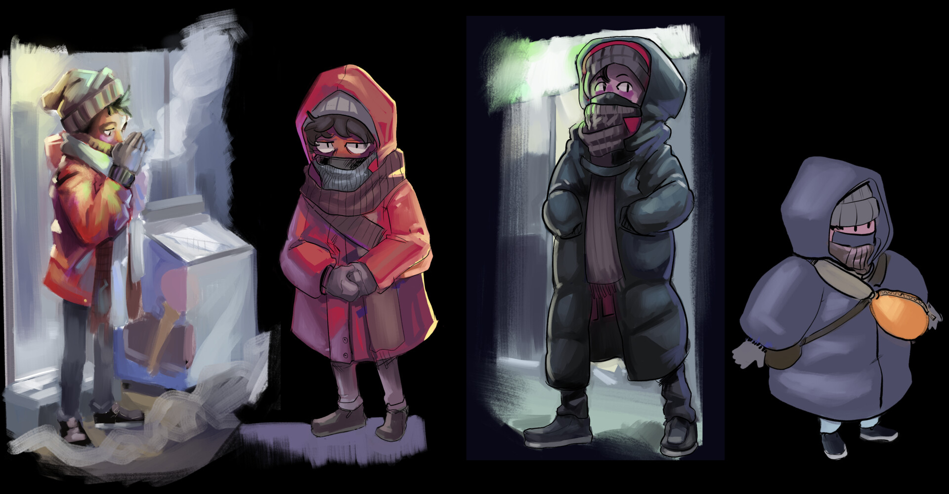 ArtStation - Winter Coats