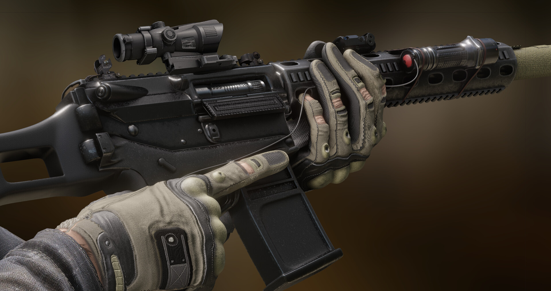 ArtStation - .M4 custom.