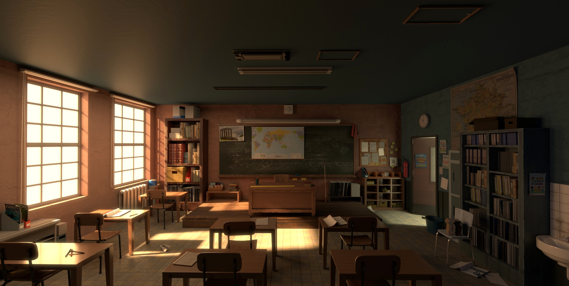 ArtStation - Classroom