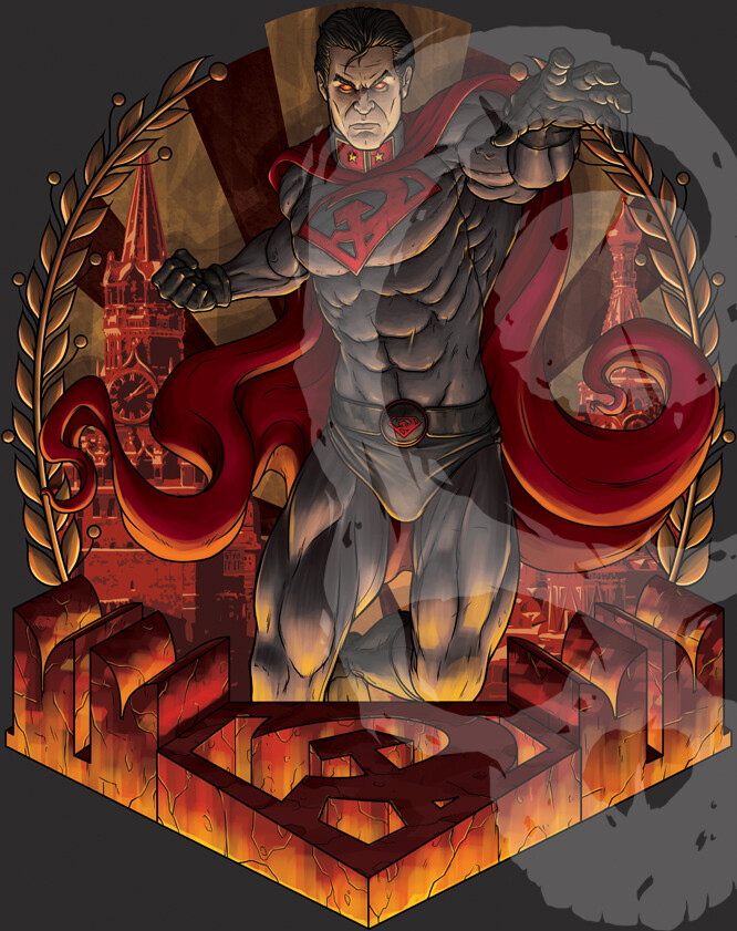 ArtStation - Red son / Superman
