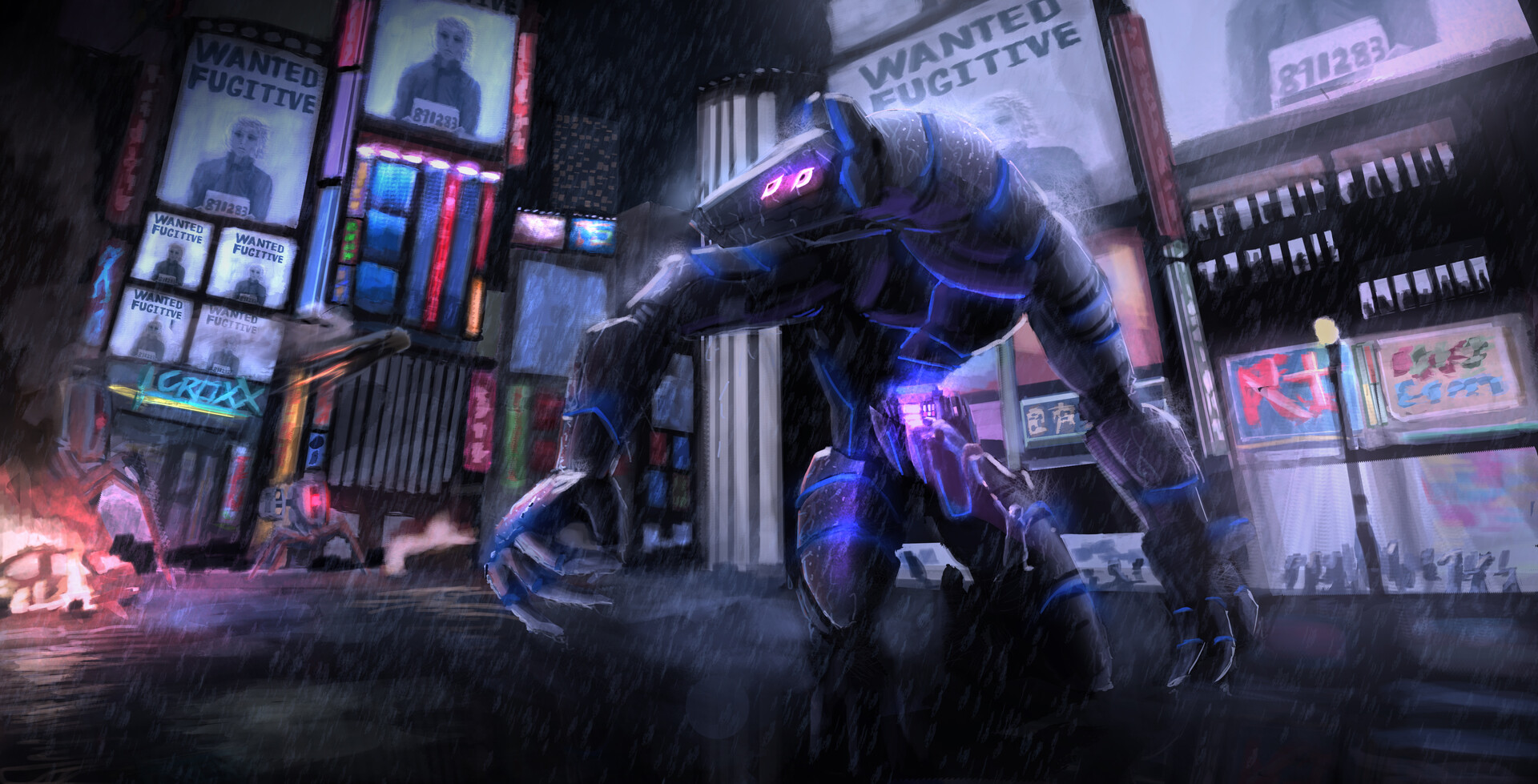 ArtStation - Fenrir Uprising - City Escape