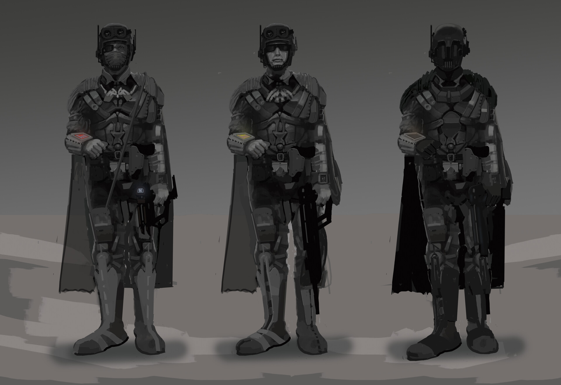 ArtStation - Character design variation practice