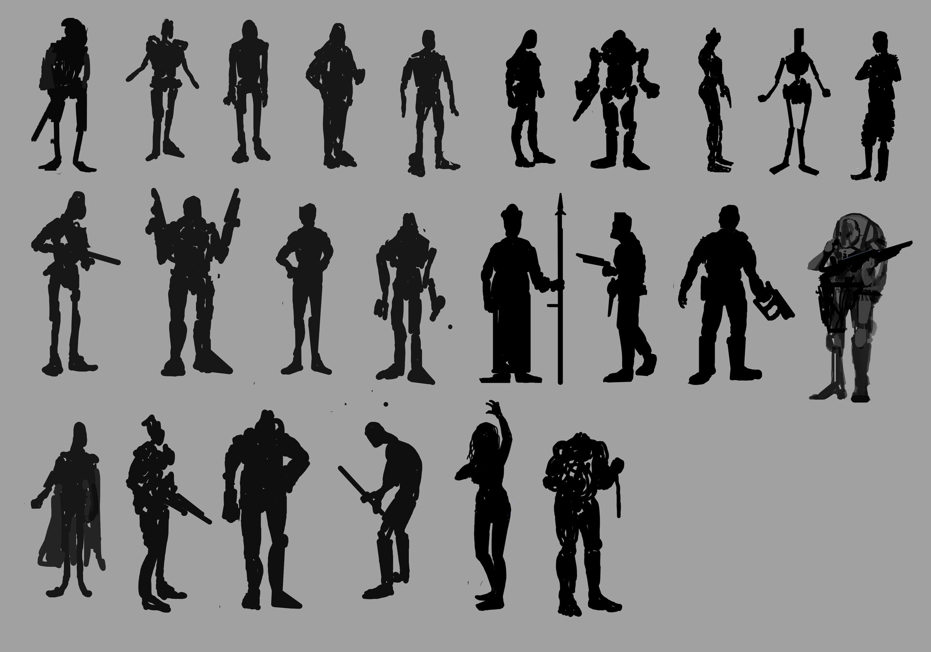 ArtStation - Character Design Thumbnails-001