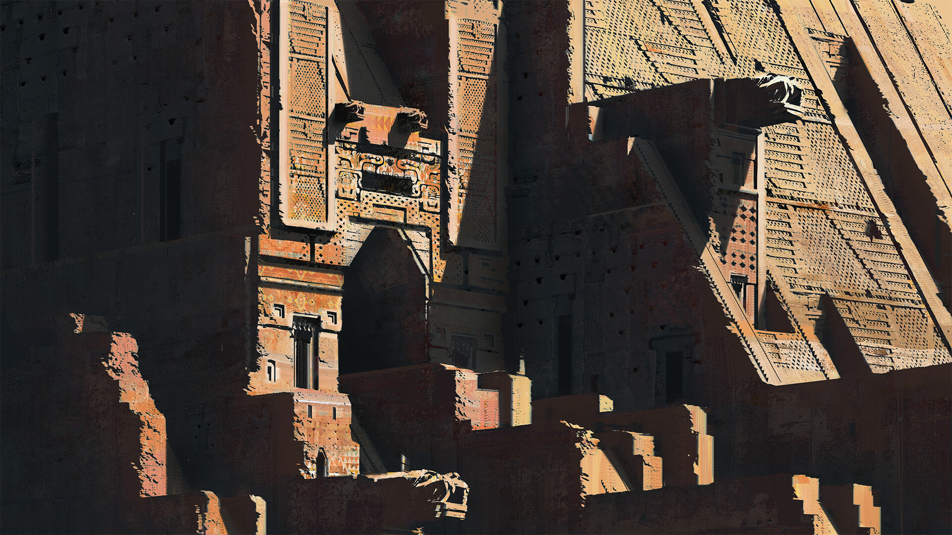 ArtStation - Aztec temple