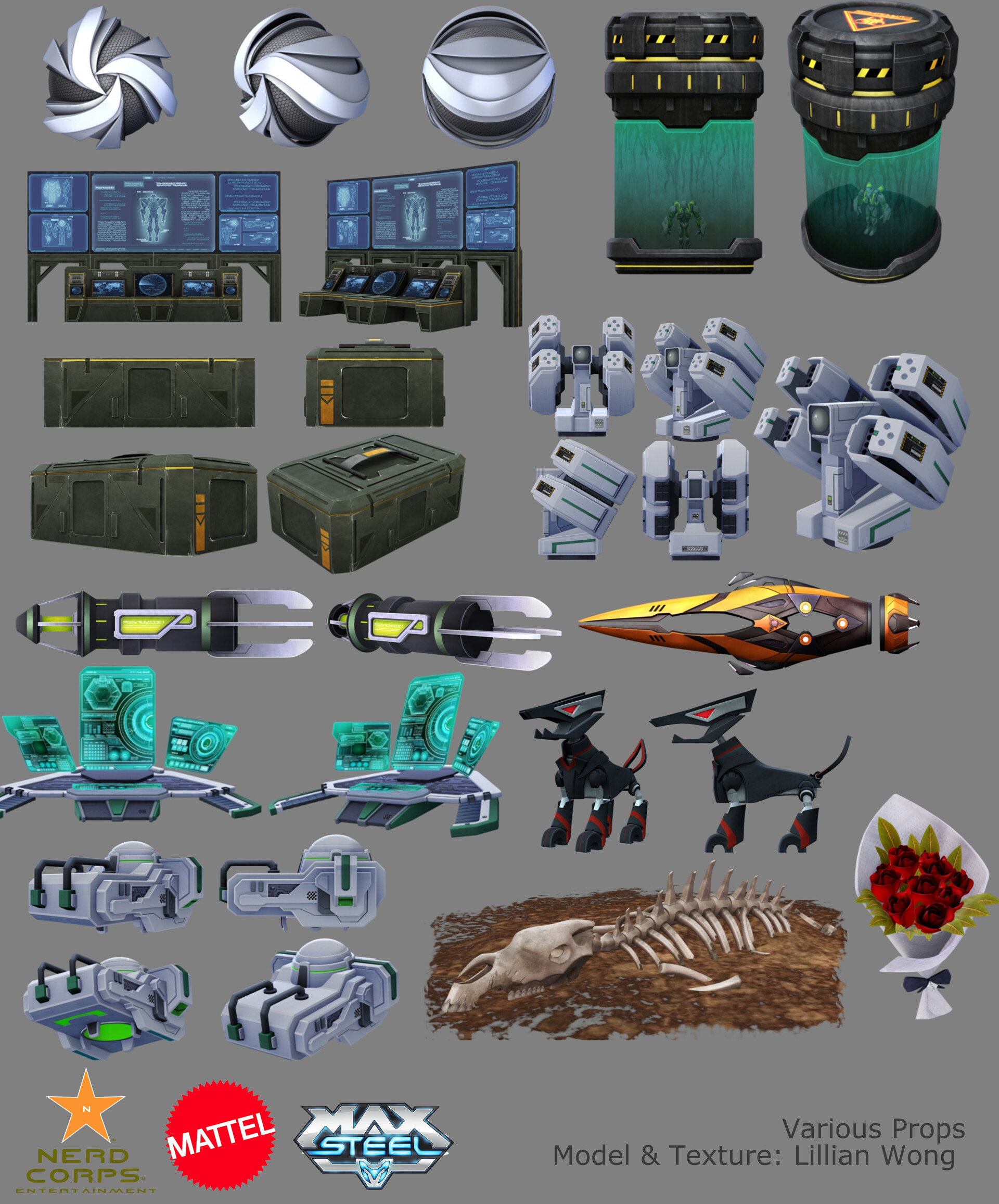 ArtStation - Various Props