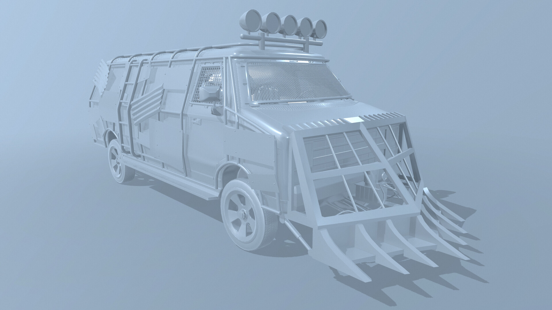 Ashley Culbertson - Apoclypse Van WIP Set 1