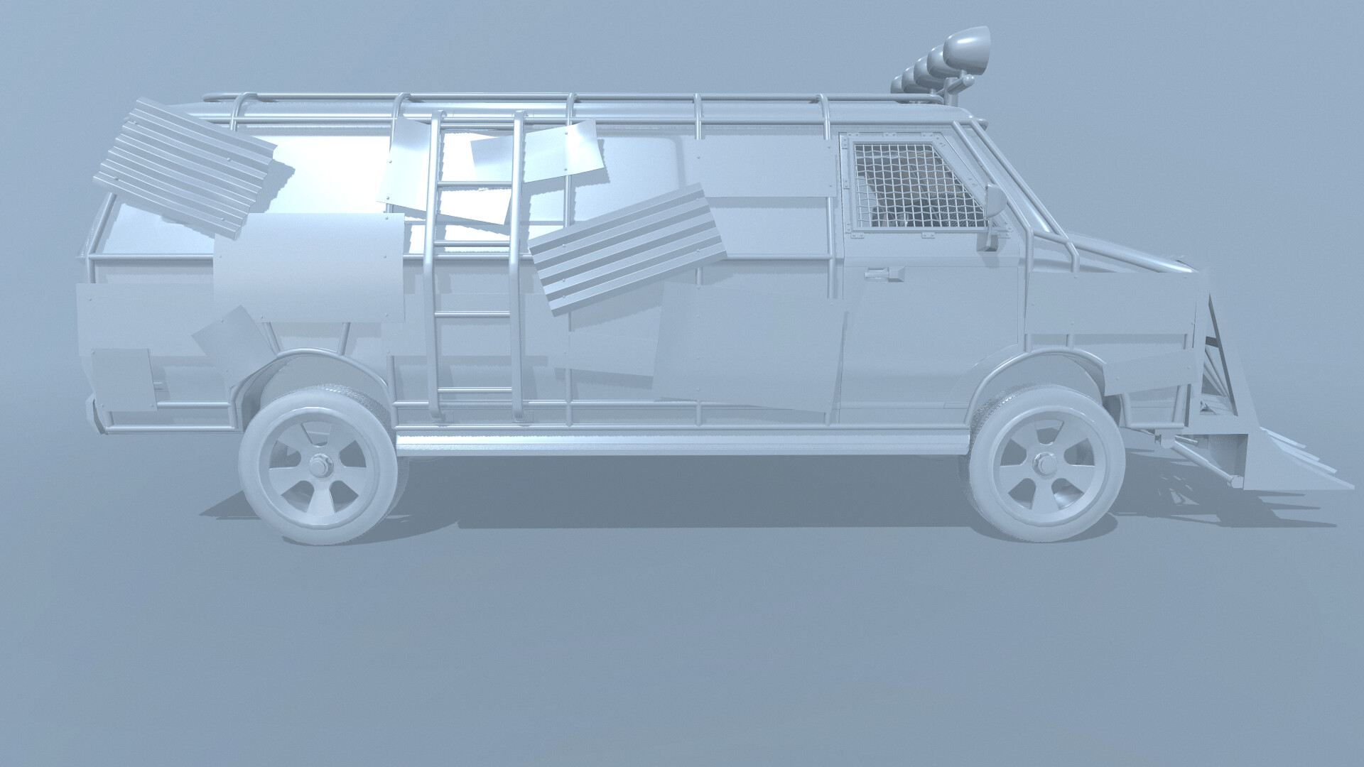 Ashley Culbertson - Apoclypse Van WIP Set 1