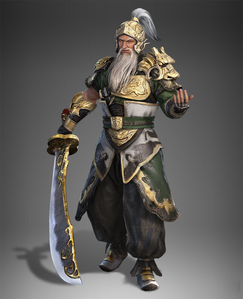 ArtStation - Huang Zhong@Dynasty Warriors(3d Character)