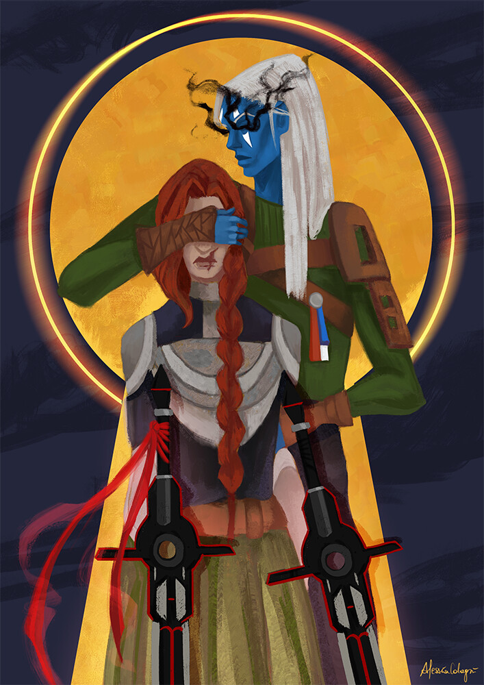 ArtStation - Two of Swords