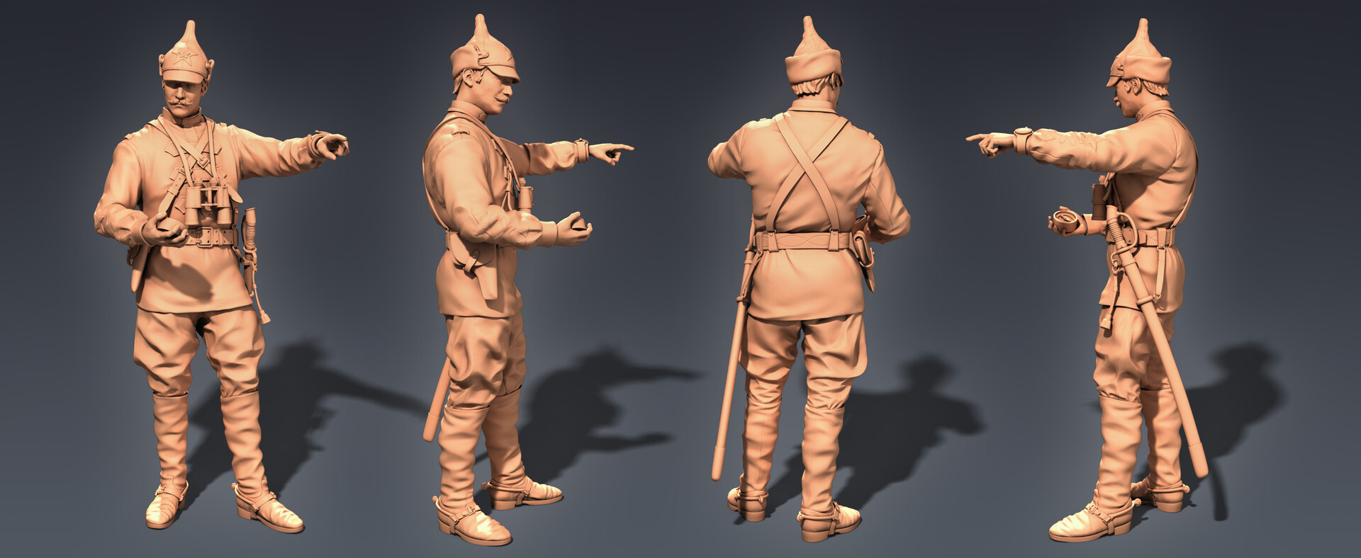 ArtStation - Soviet Soldier