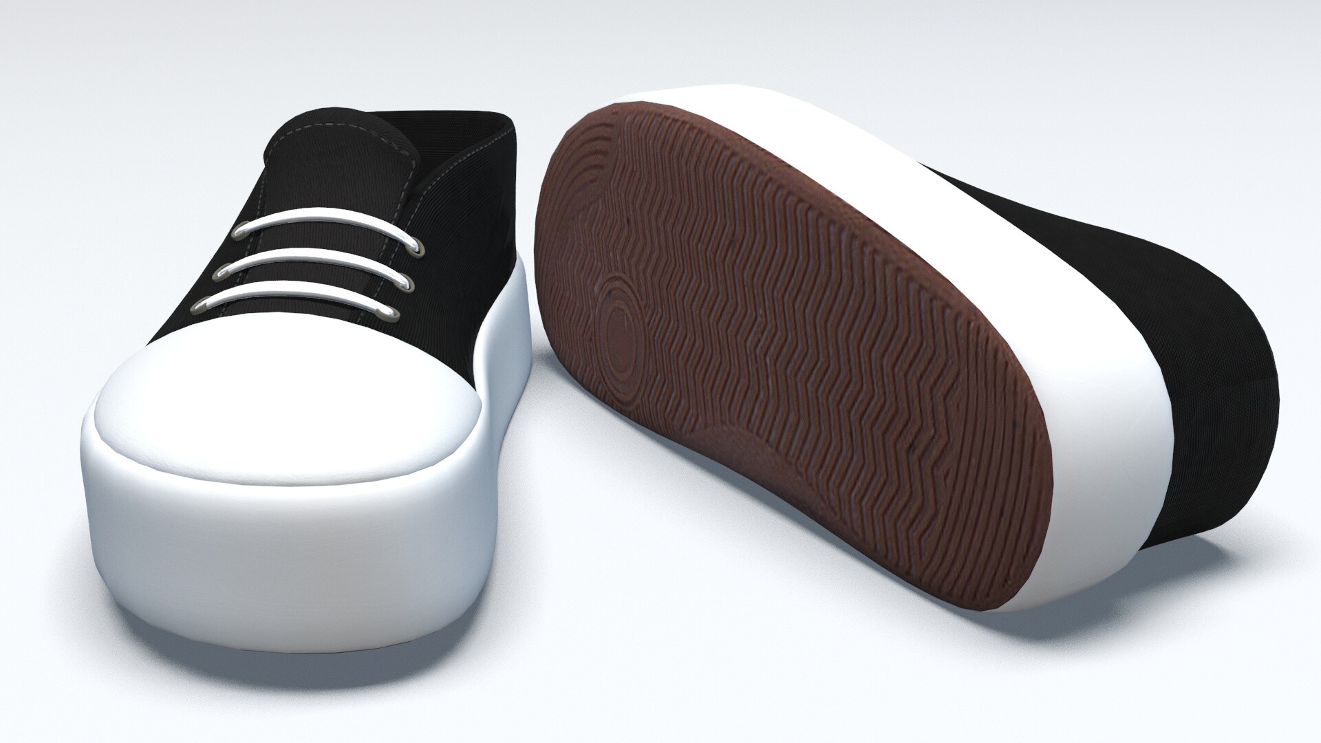 ArtStation - cartoon sport shoes