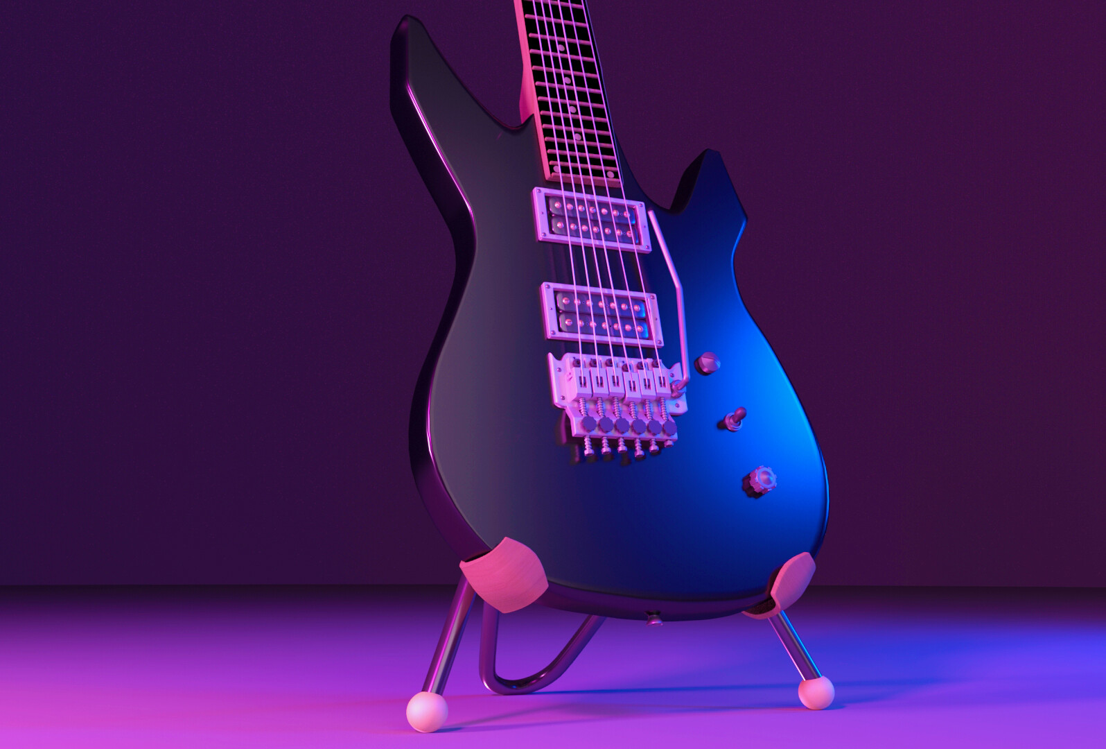 ArtStation - Jackson JS23 Dinky electric guitar