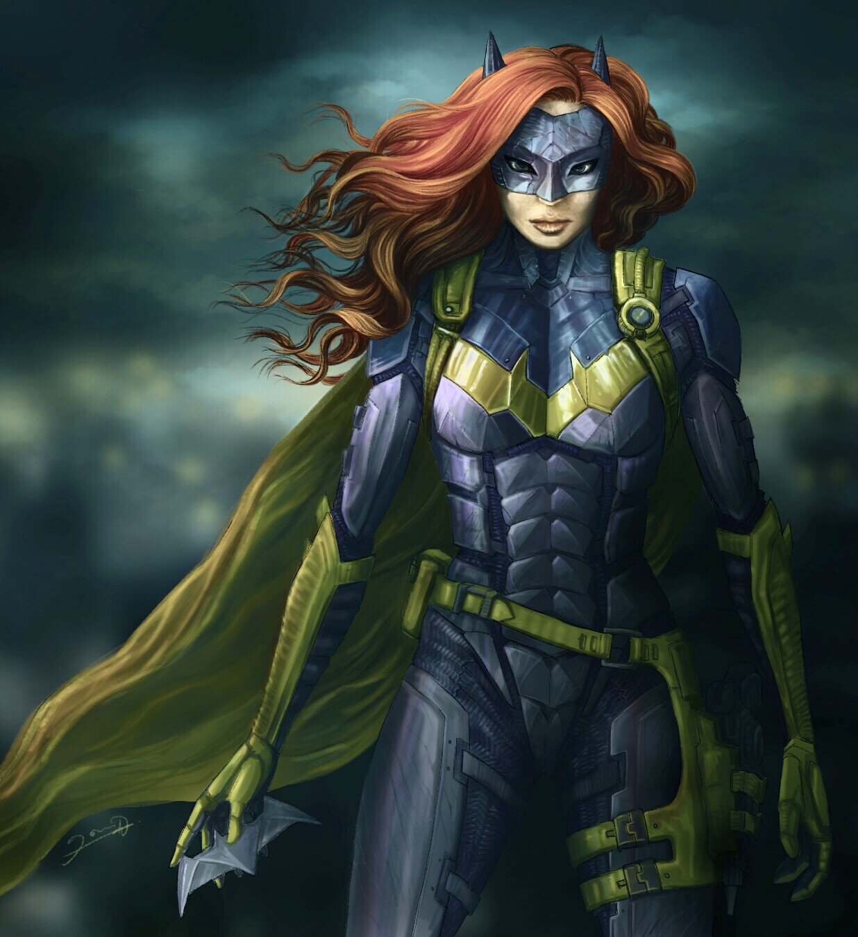 Batgirl Concept Art