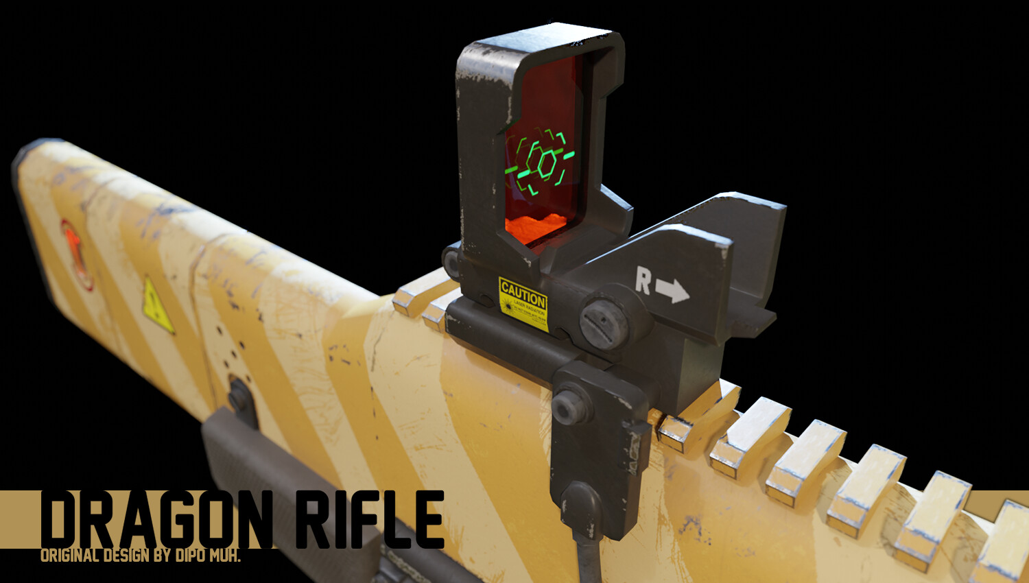 giorgio baroni - Sci-fi Laser Rifle: Dragon Rifle