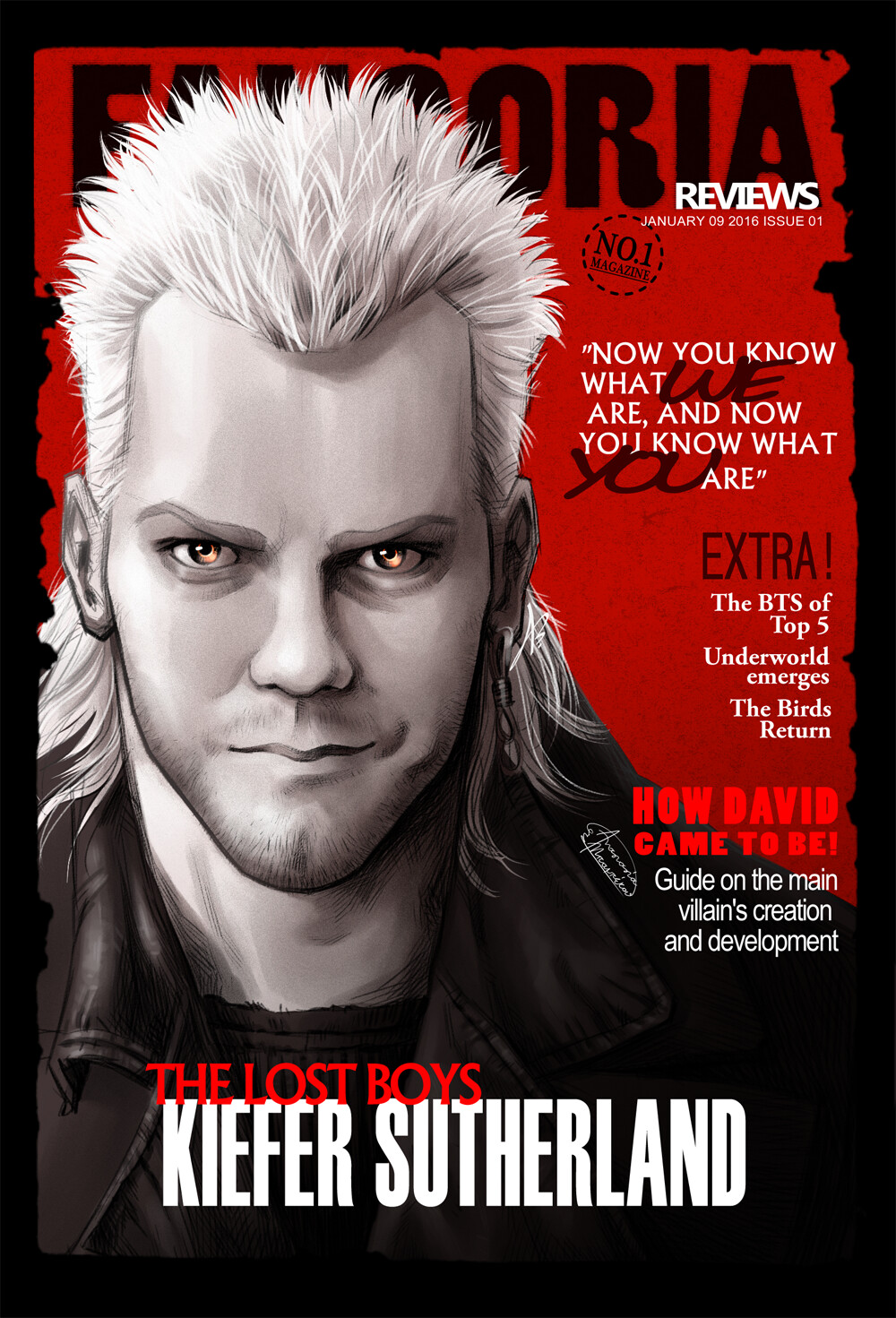 ArtStation - MOVIE MAGAZINE DESIGN_LOST BOYS