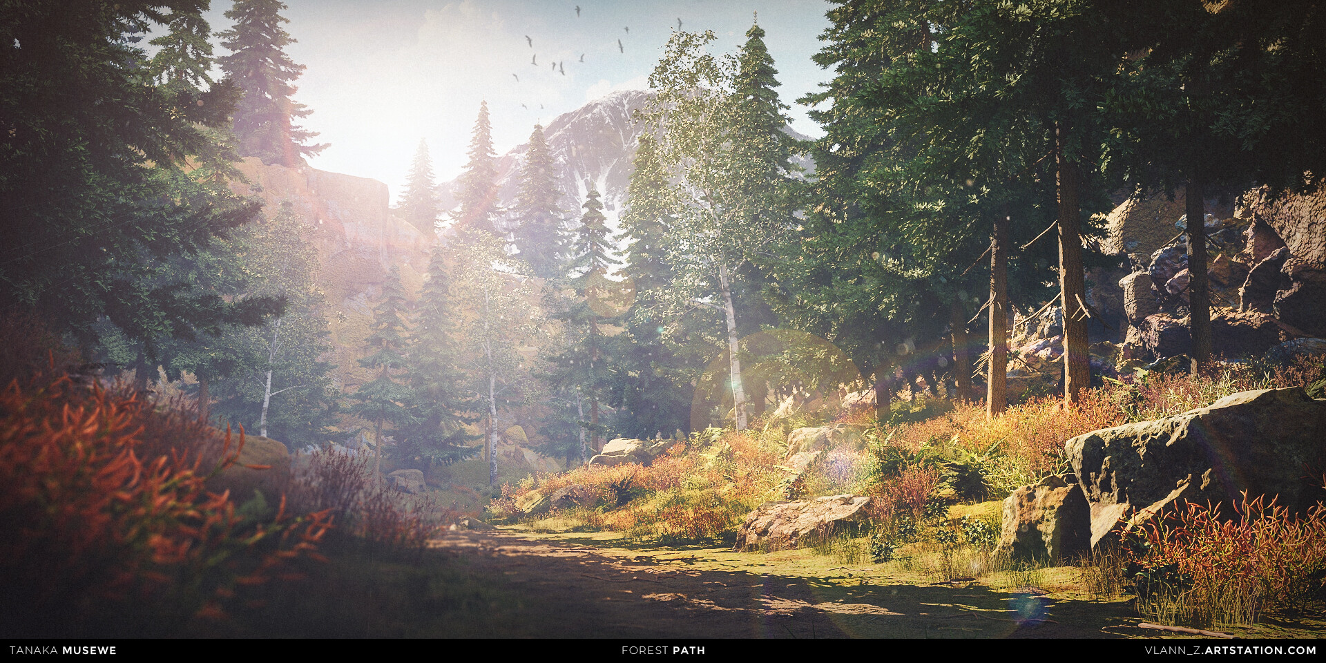 ArtStation - Forest Path