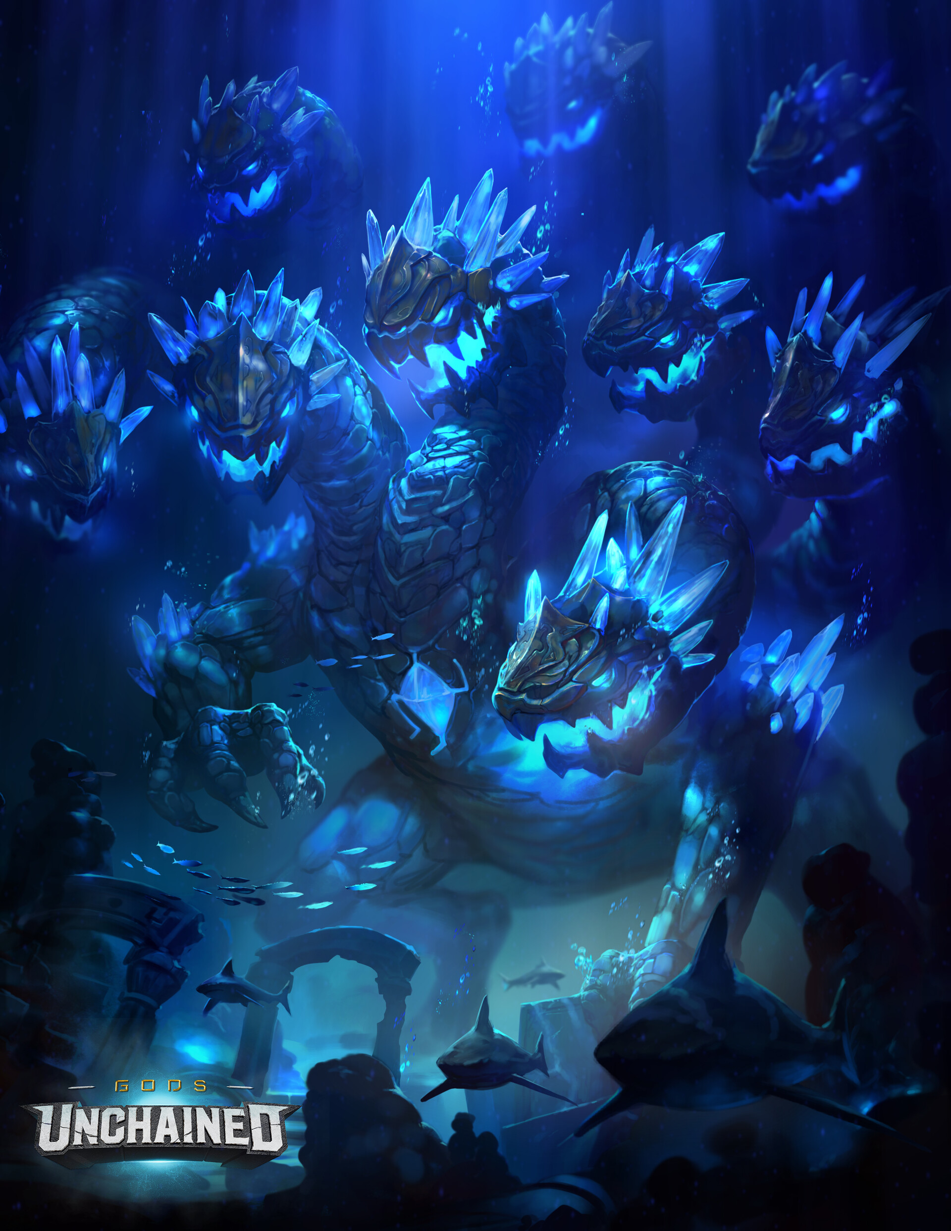 ArtStation - Echophon Atlantean Hydra