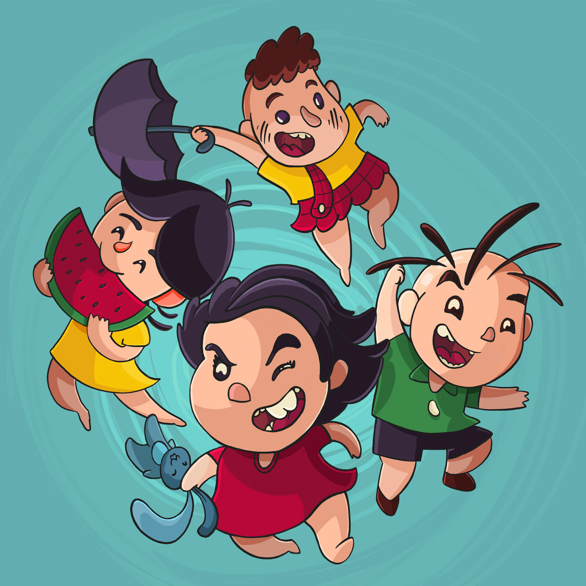 ArtStation - Turma da Mônica Fan art