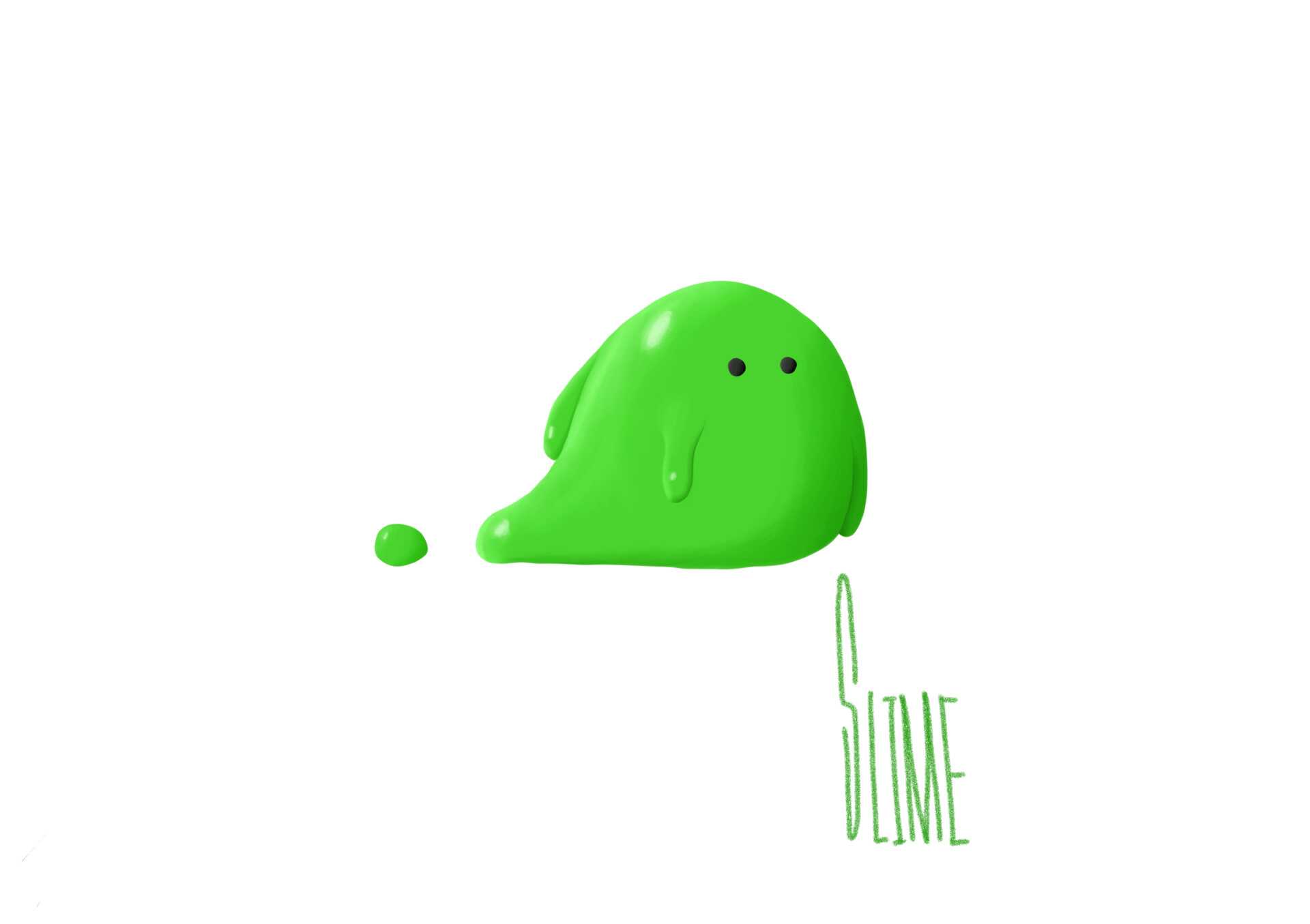 ArtStation - Concept Slime