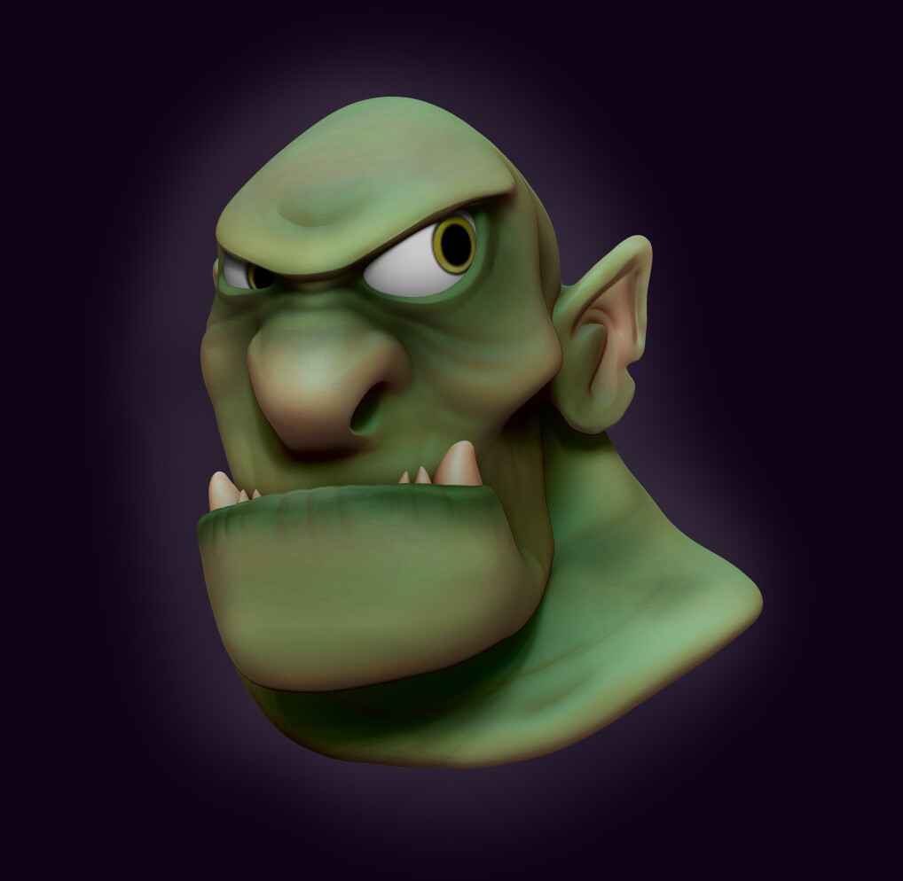 ArtStation - Cartoon Orc Concept