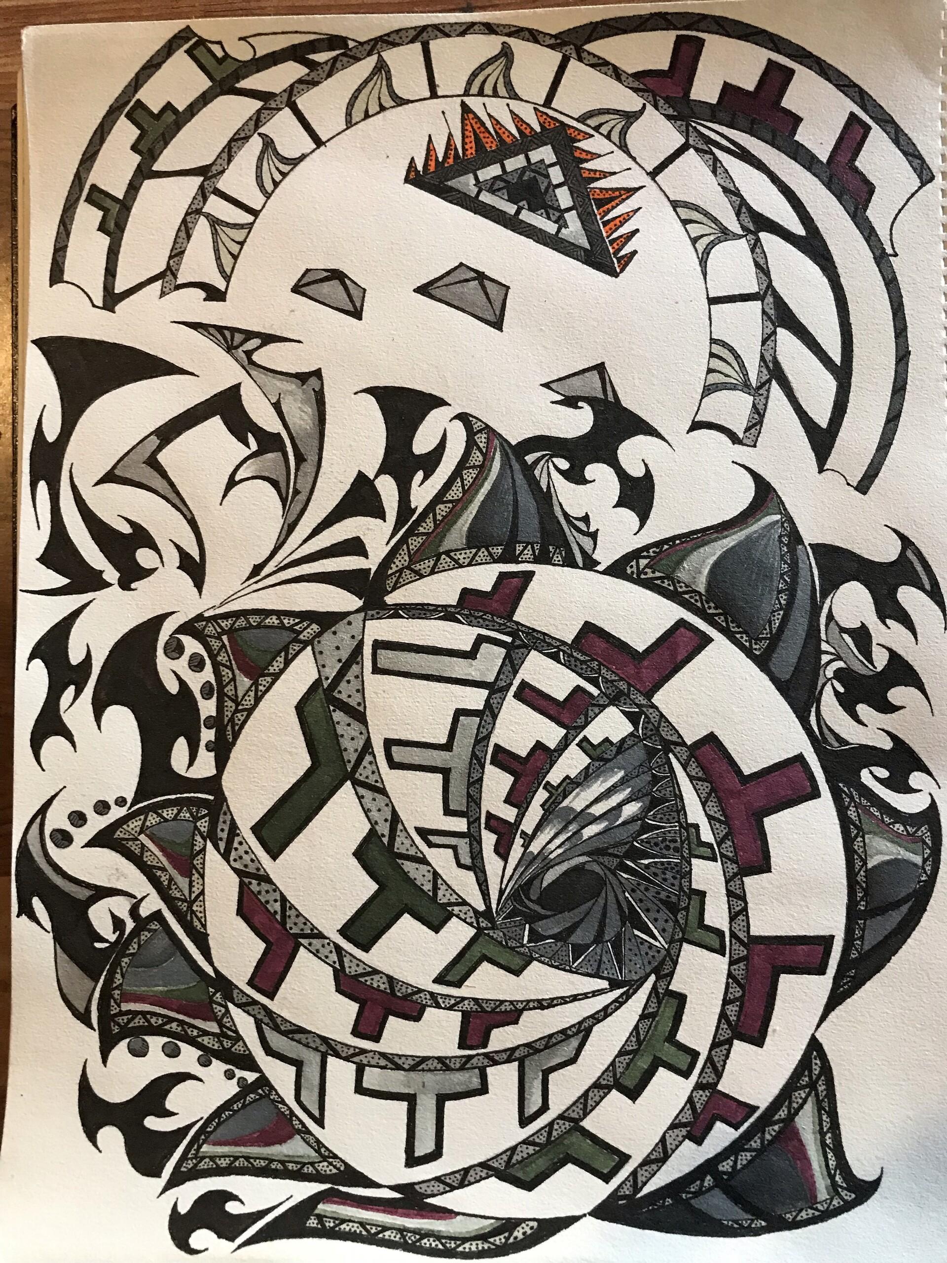 ArtStation - Tribal Aztec Egyptian design