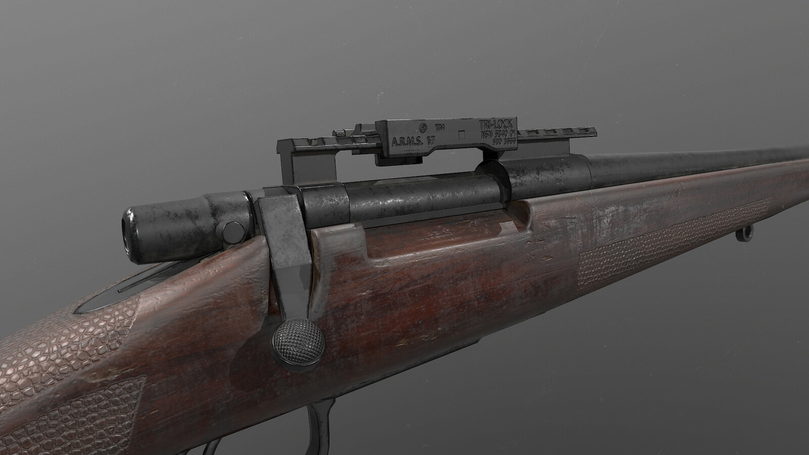 Nadeem Khan - Remington Rifle