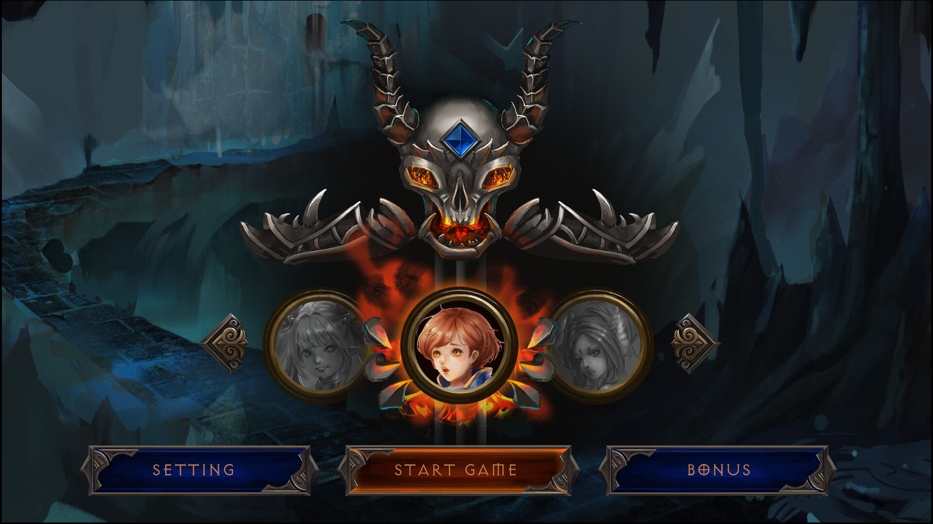 ArtStation - Dark UI Design