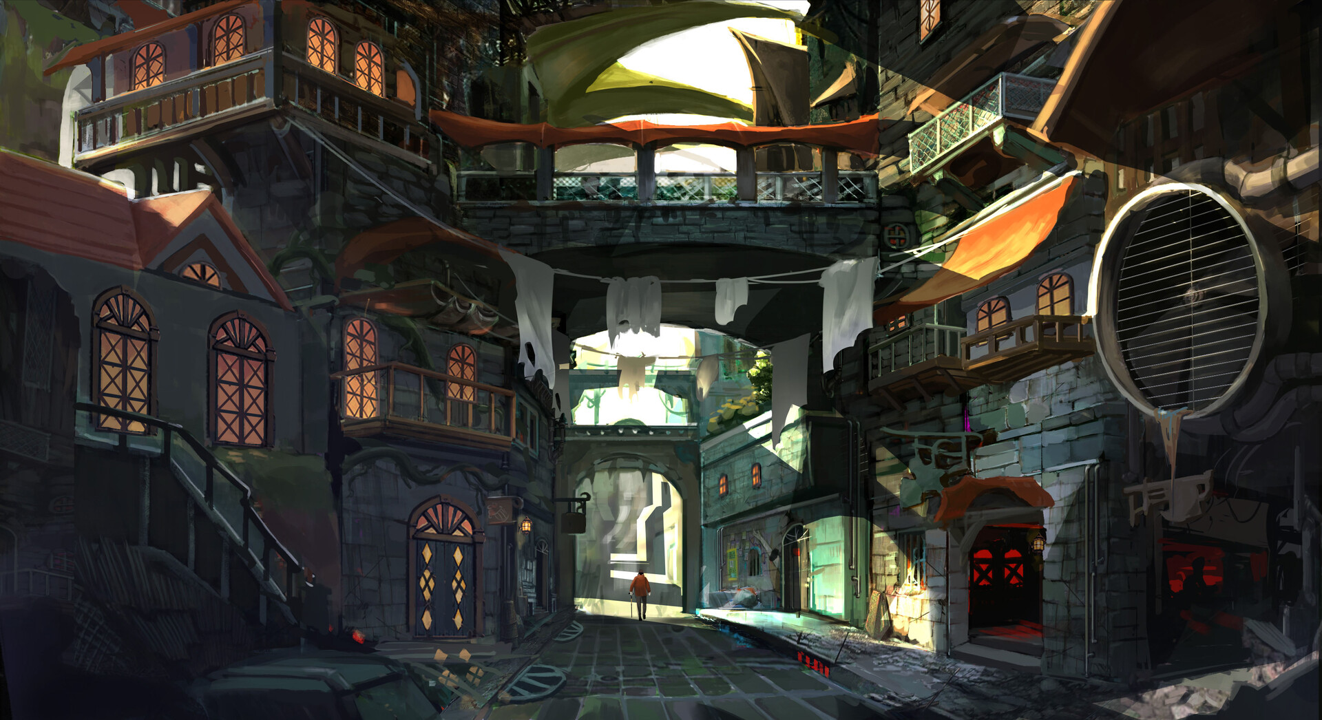 ArtStation - UNDERGROUND CITY