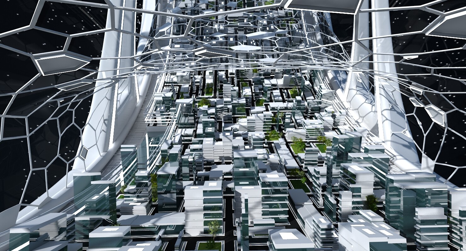 future space colonies