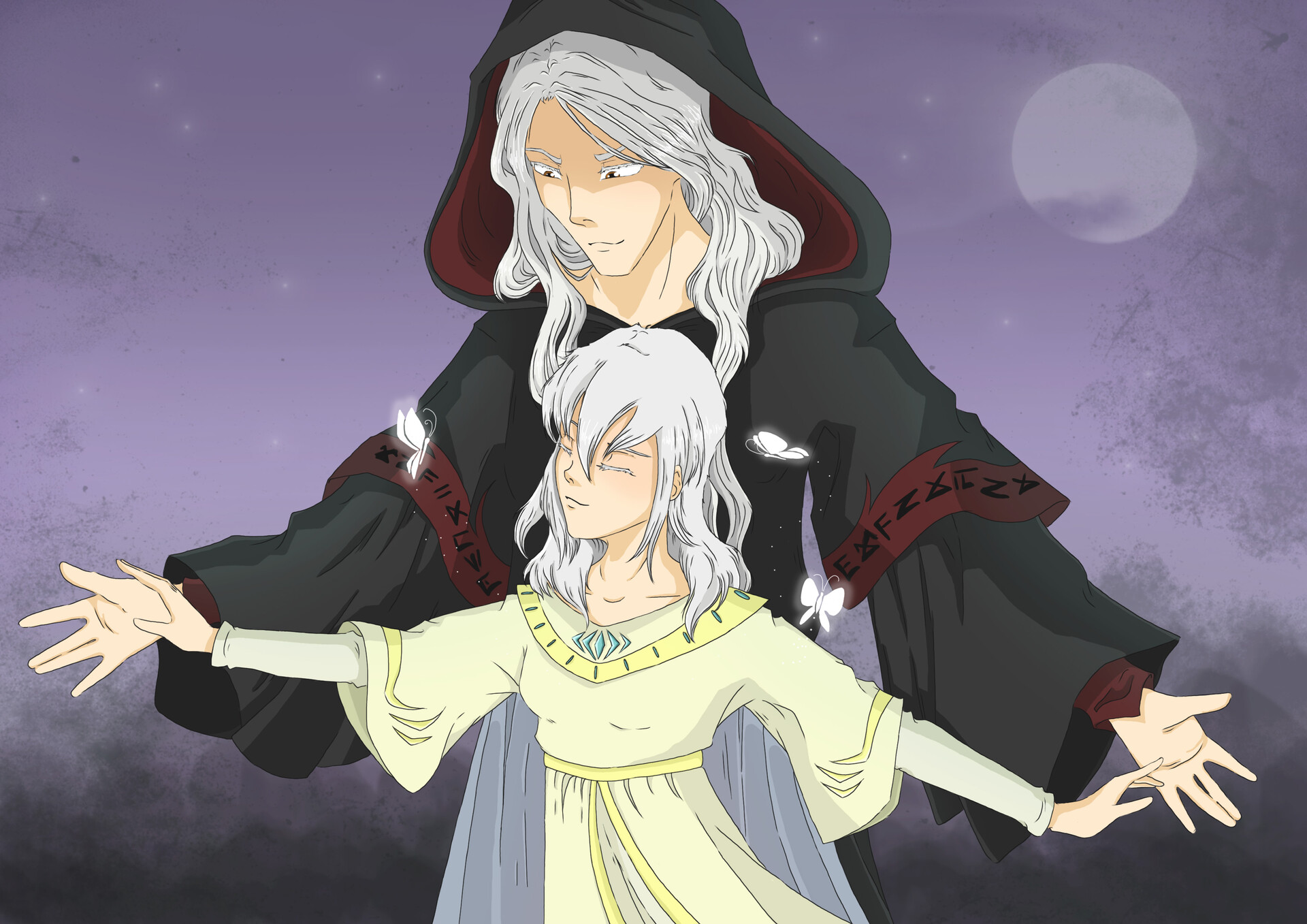 ArtStation - Думай обо мне...