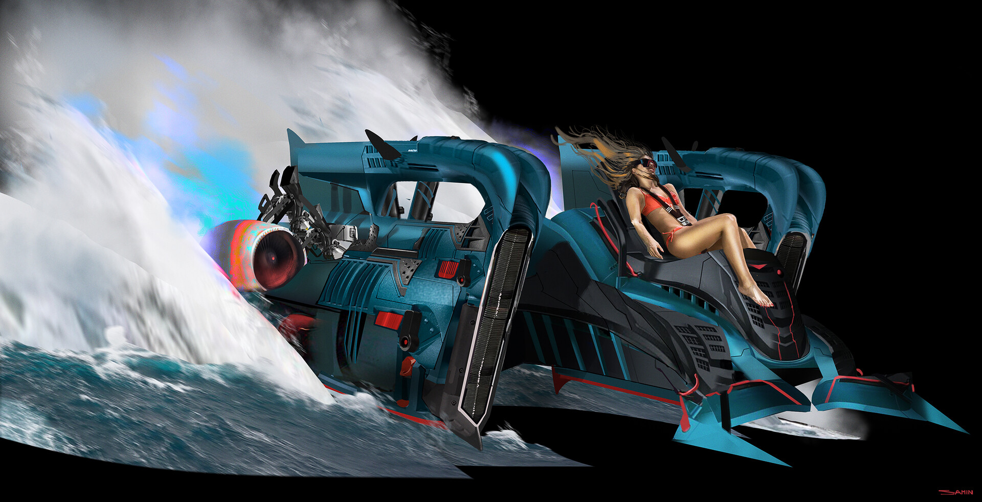 ArtStation - AR Hovercraft